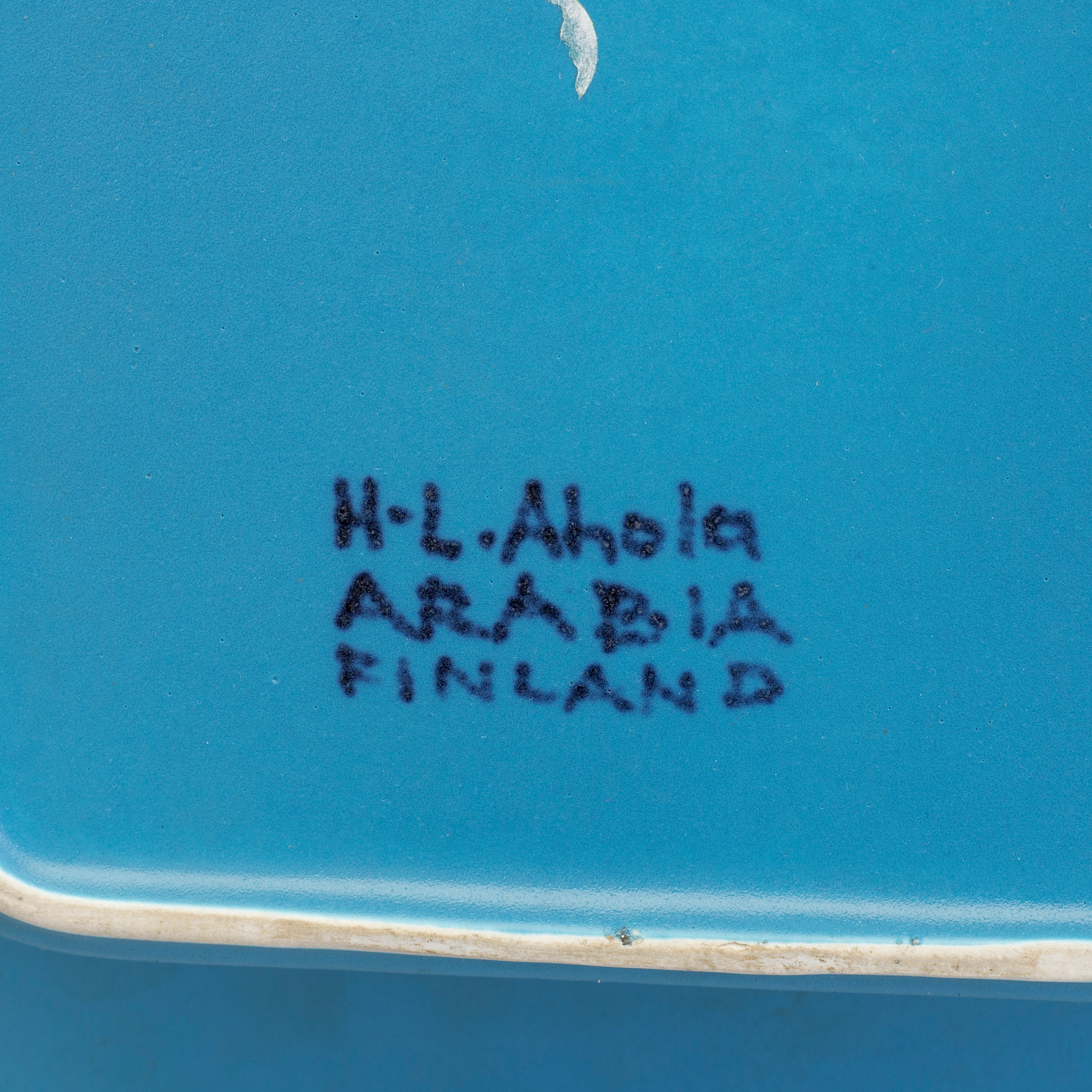 HILKKA-LIISA AHOLA, skålfat, stengods, signerat H.L. Ahola ARABIA ...