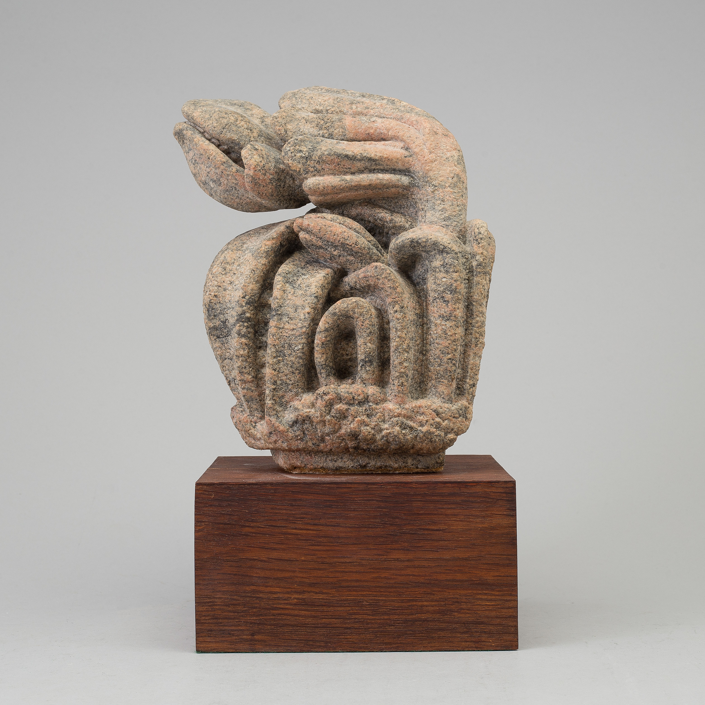 CARL ARNE LUNDELL, a sculpture, granite, signed Arne Lundell and dated ...