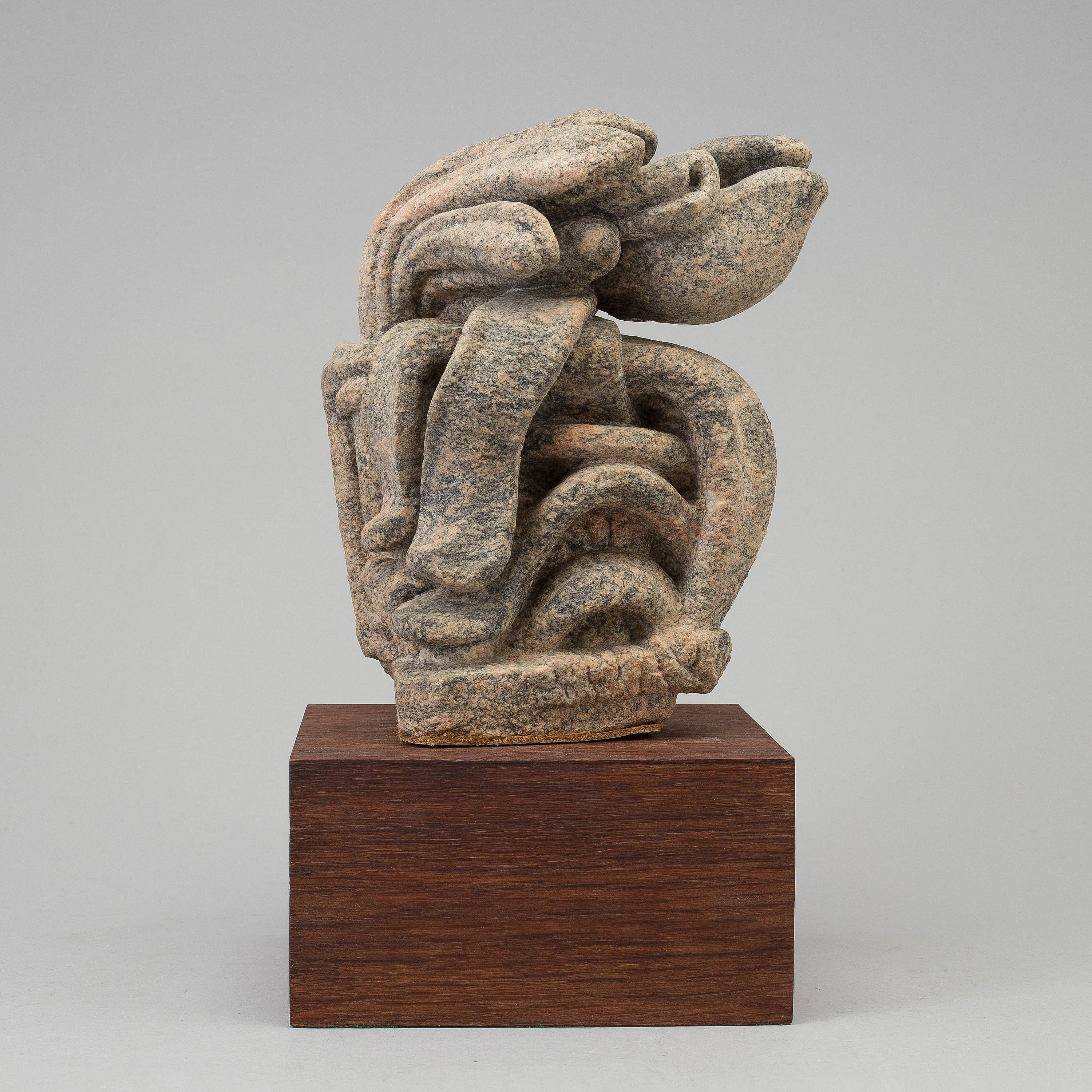 CARL ARNE LUNDELL, a sculpture, granite, signed Arne Lundell and dated ...