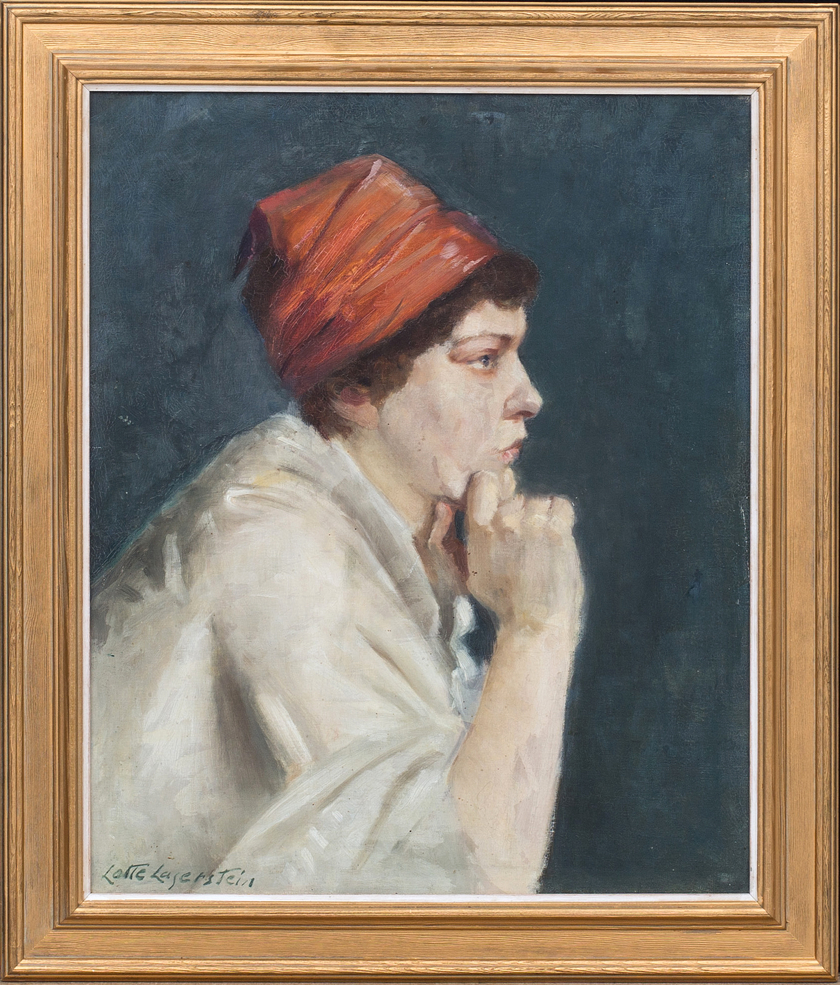 LOTTE LASERSTEIN, oil on canvas. Signed. - Bukowskis