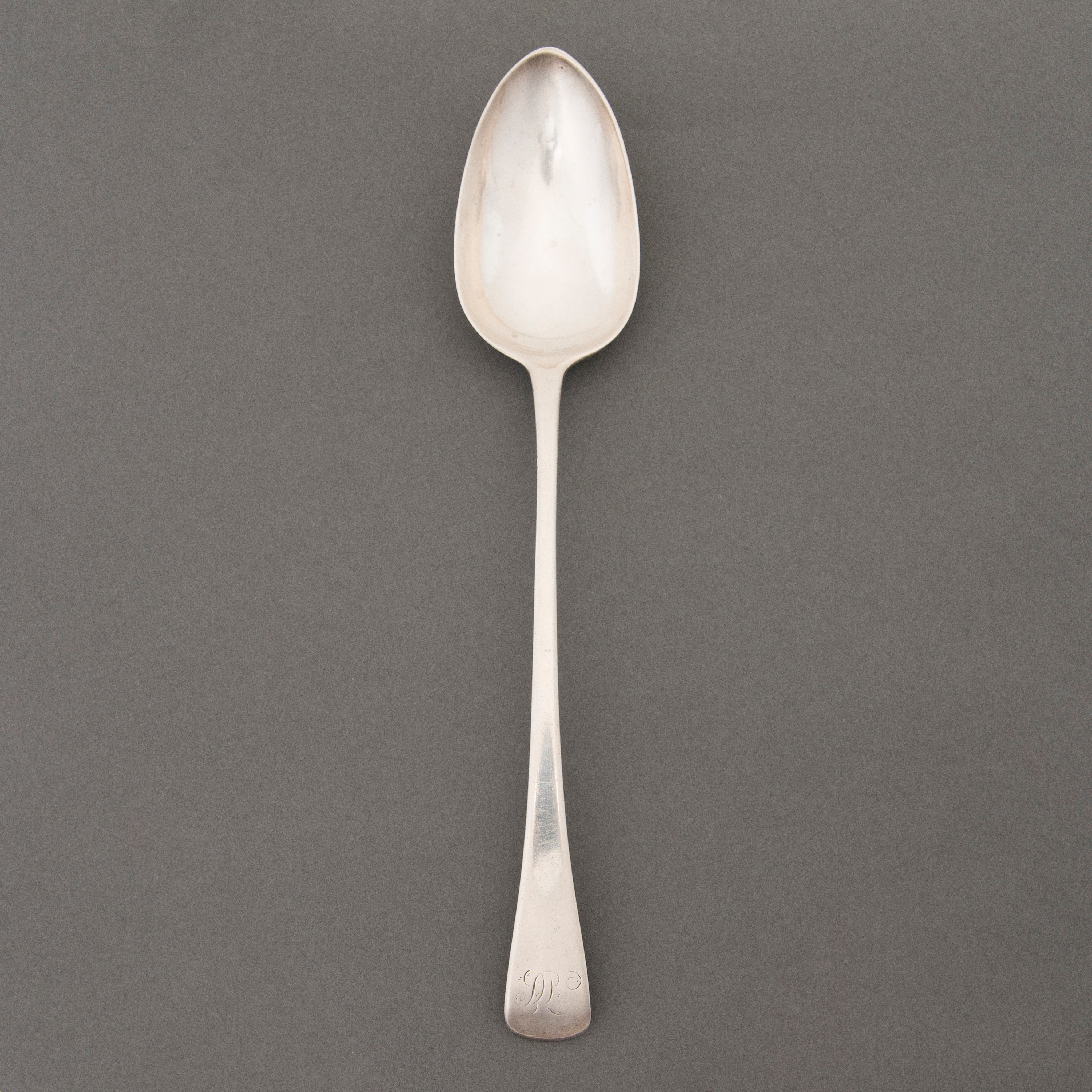 A ENGLISH BASTING SPOON, silver London 1808, Samuel Godbehere & Edward ...