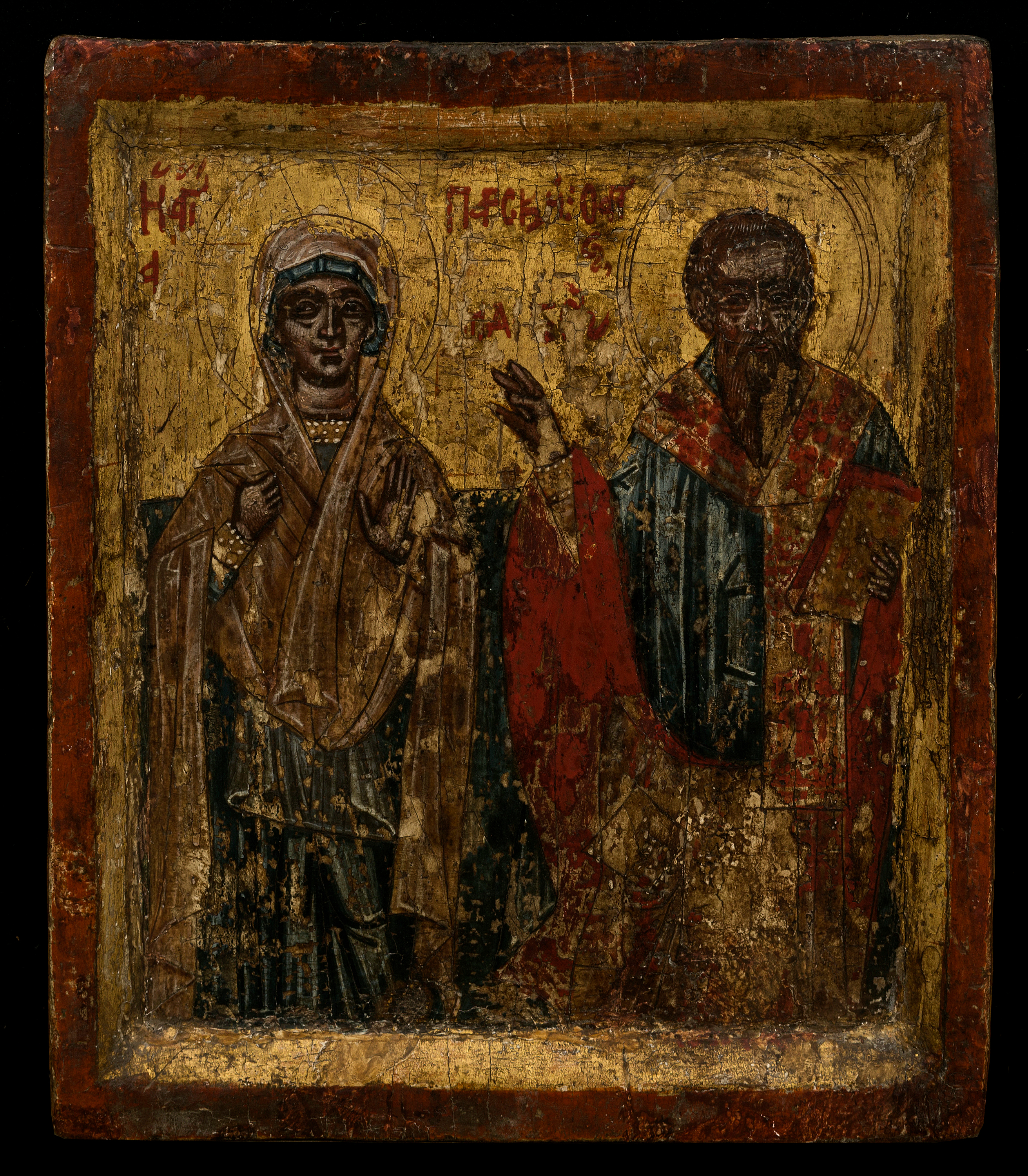 A Greek 19th century icon. - Bukowskis
