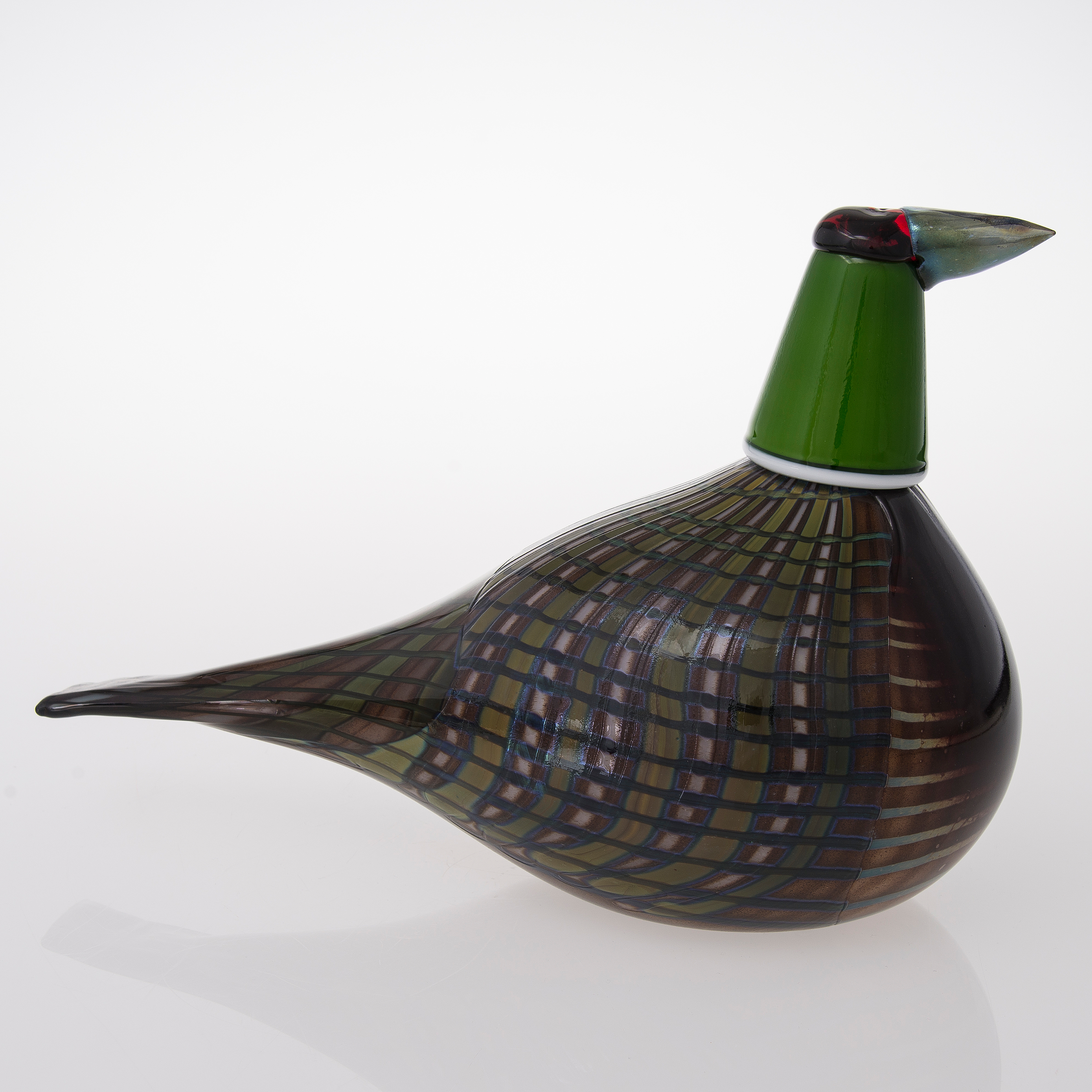 OIVA TOIKKA, FÅGEL, glas, signerad O. Toikka Nuutajärvi, numrerad 270/ ...