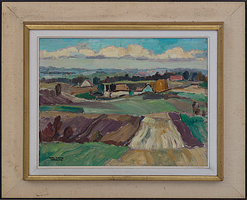 KARL ENOCK OHLSSON, signed painting. - Bukowskis