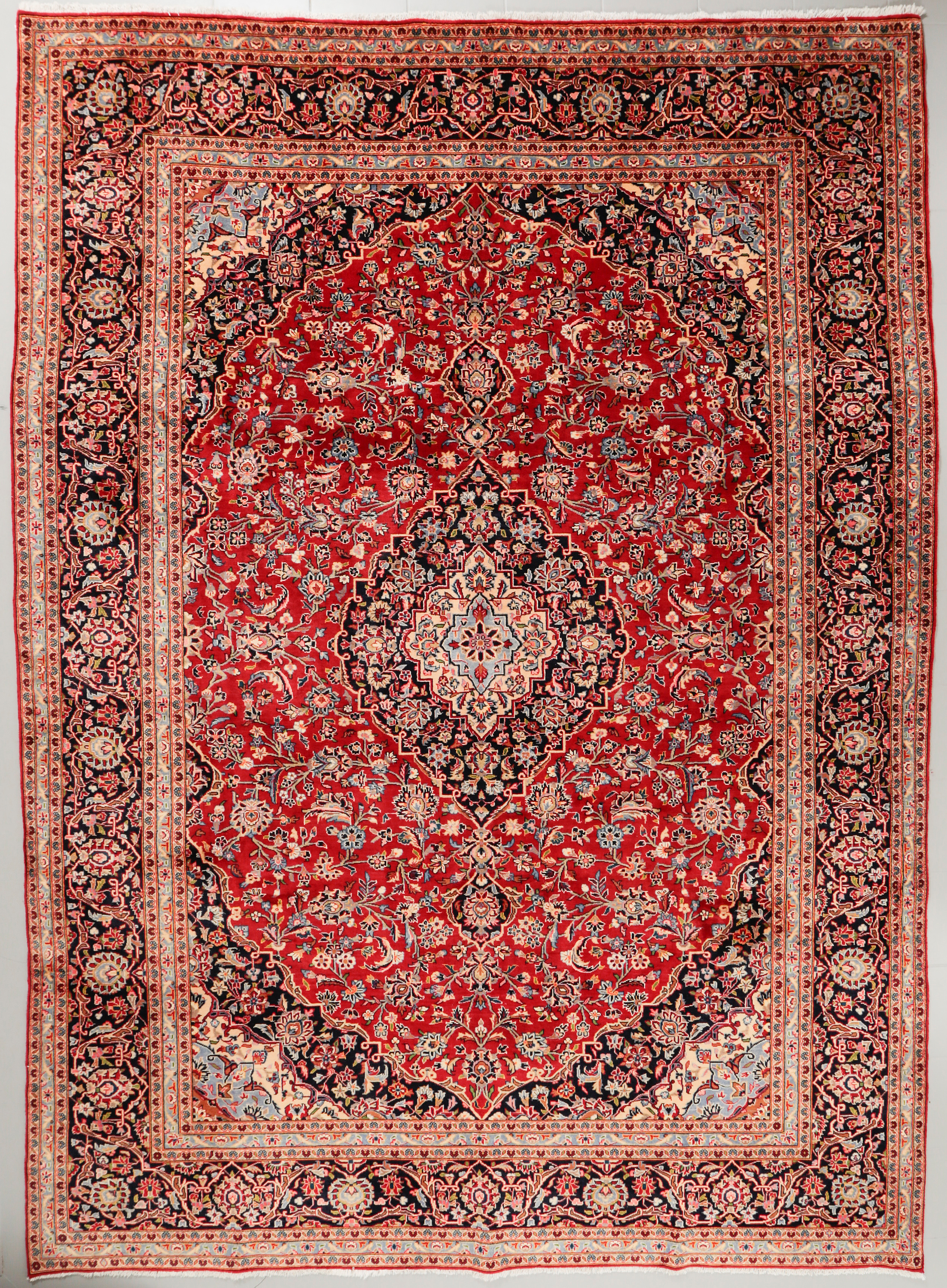 A Keshan rug, 396 x 284 cm. - Bukowskis