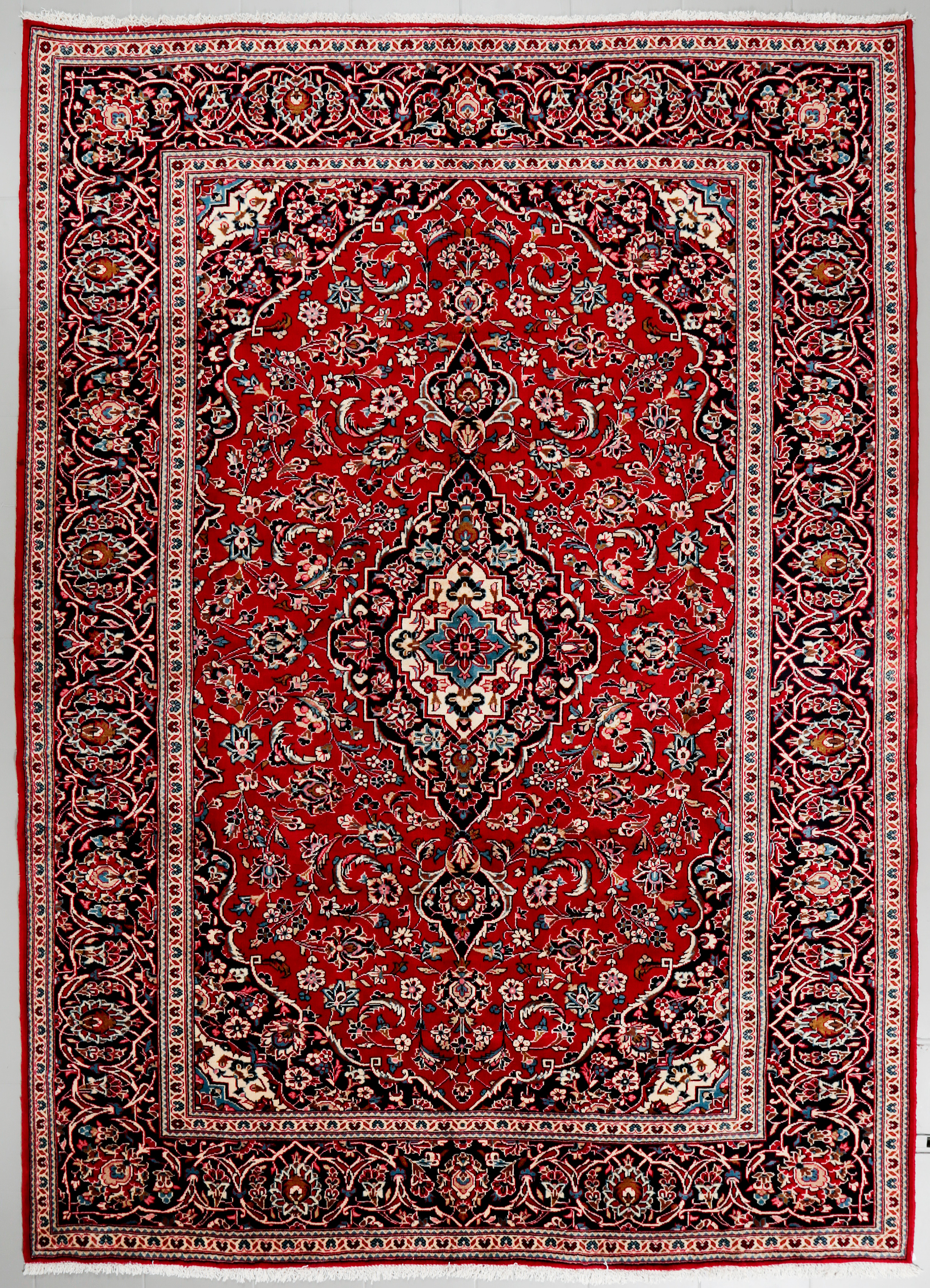 A Keshan rug, 337 x 244 cm. - Bukowskis