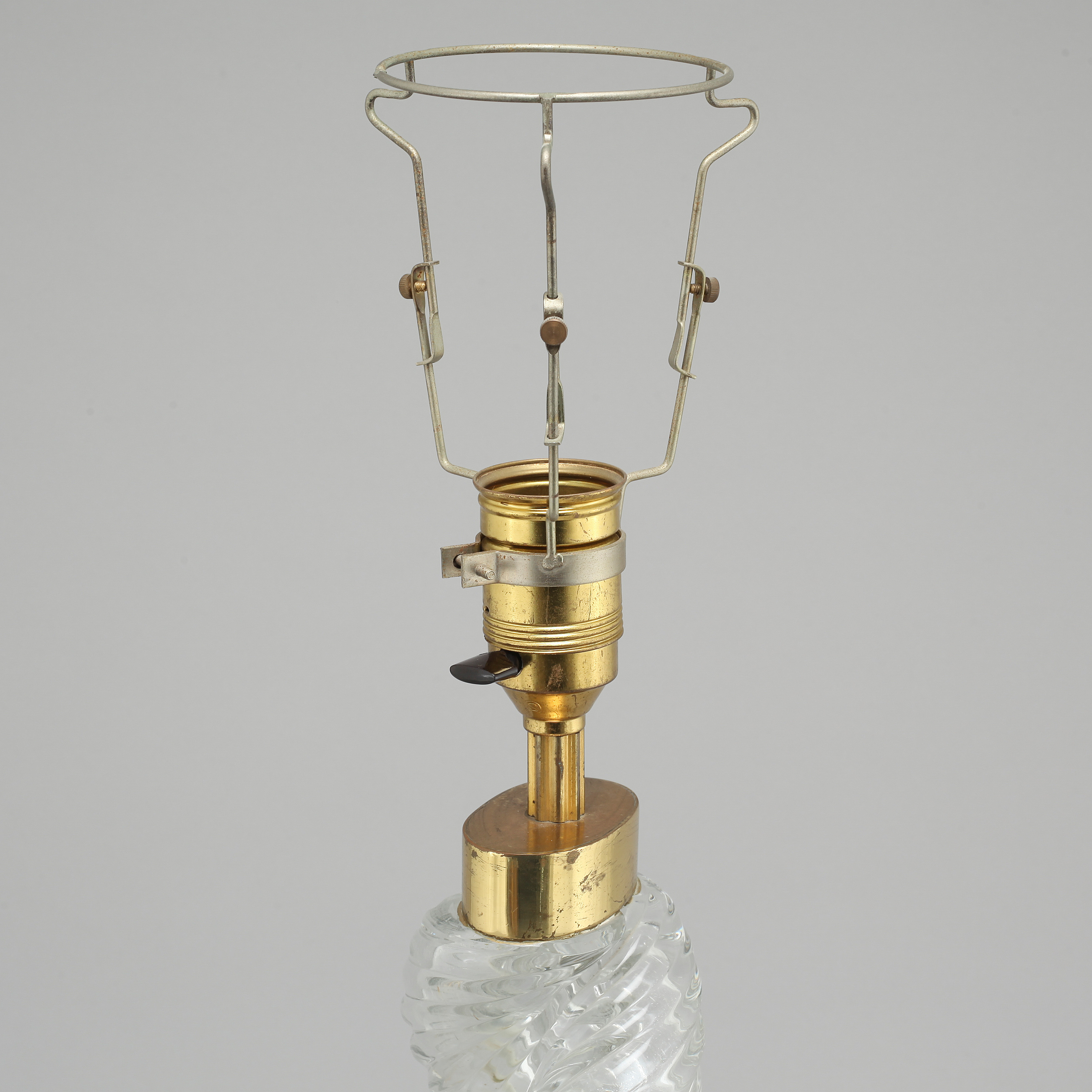 BORDSLAMPA, glas, Murano, Italien, omkring 1900-talets mitt. - Bukowskis