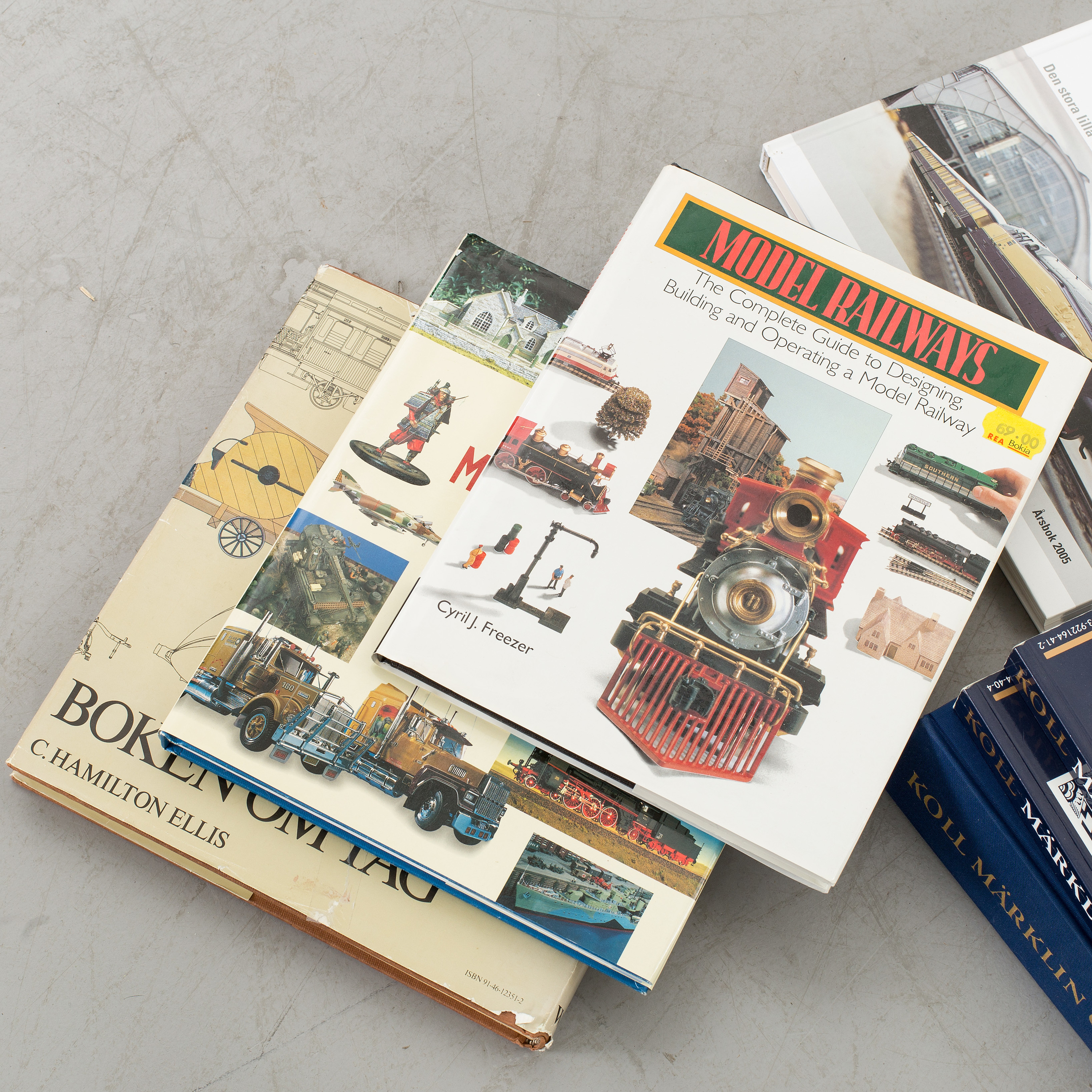 SAMLING TÅGLITTERATUR OCH TIDSKRIFTER. - Bukowskis