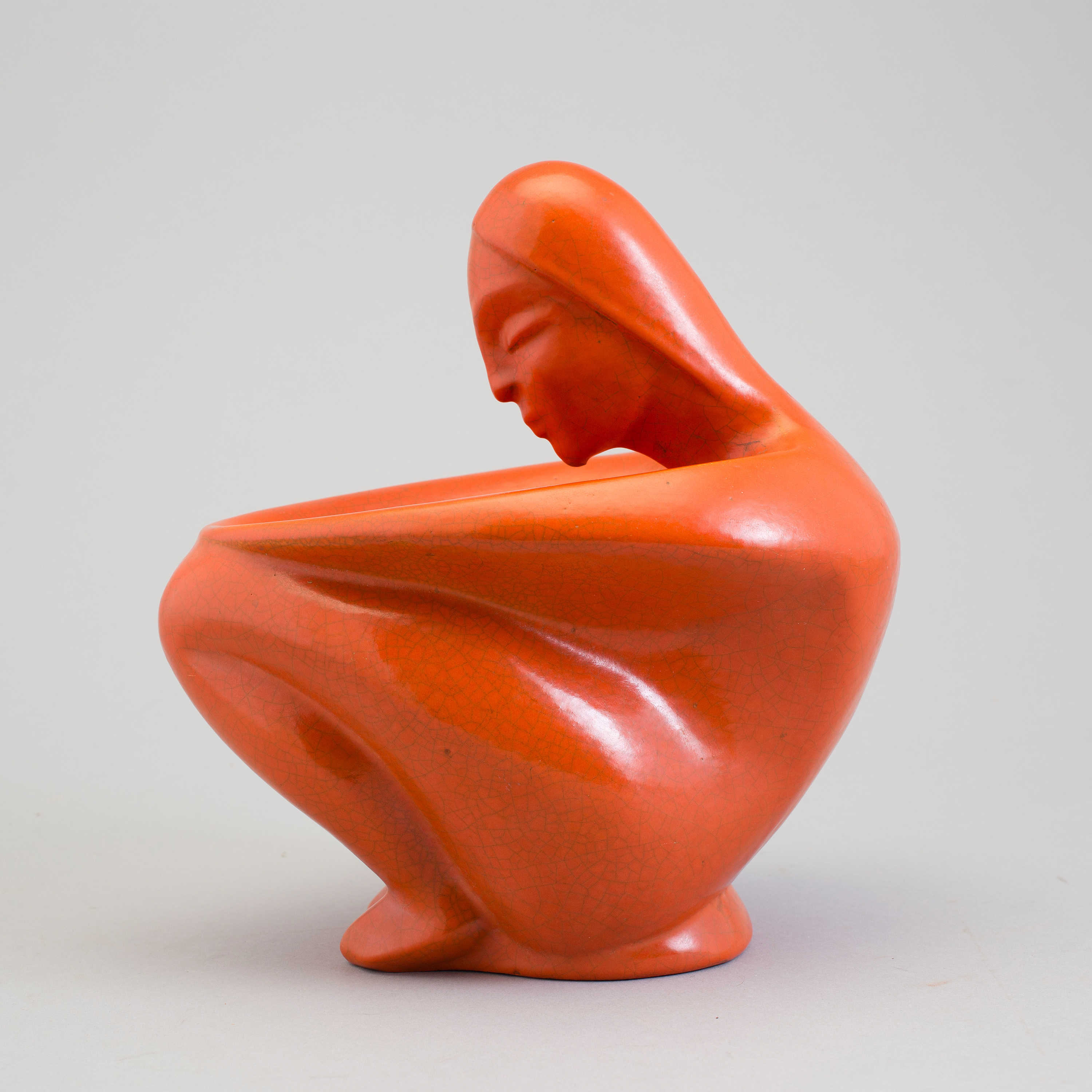 GÉZA GORKA, a ceranmic sculpture from Nógrádveröce, Hungary, 1930's ...