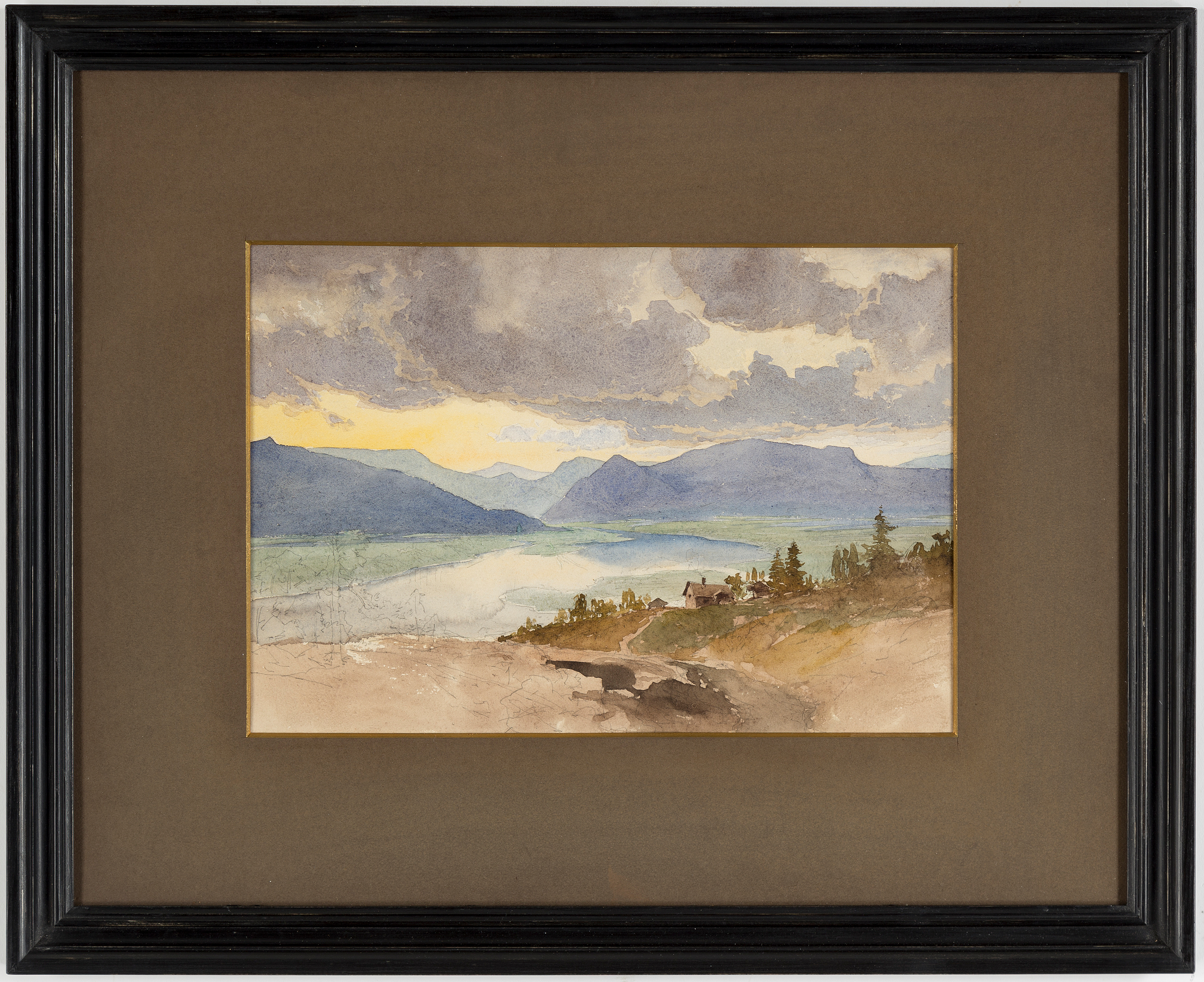 PER DANIEL HOLM, Watercolour and pencil on paper. - Bukowskis