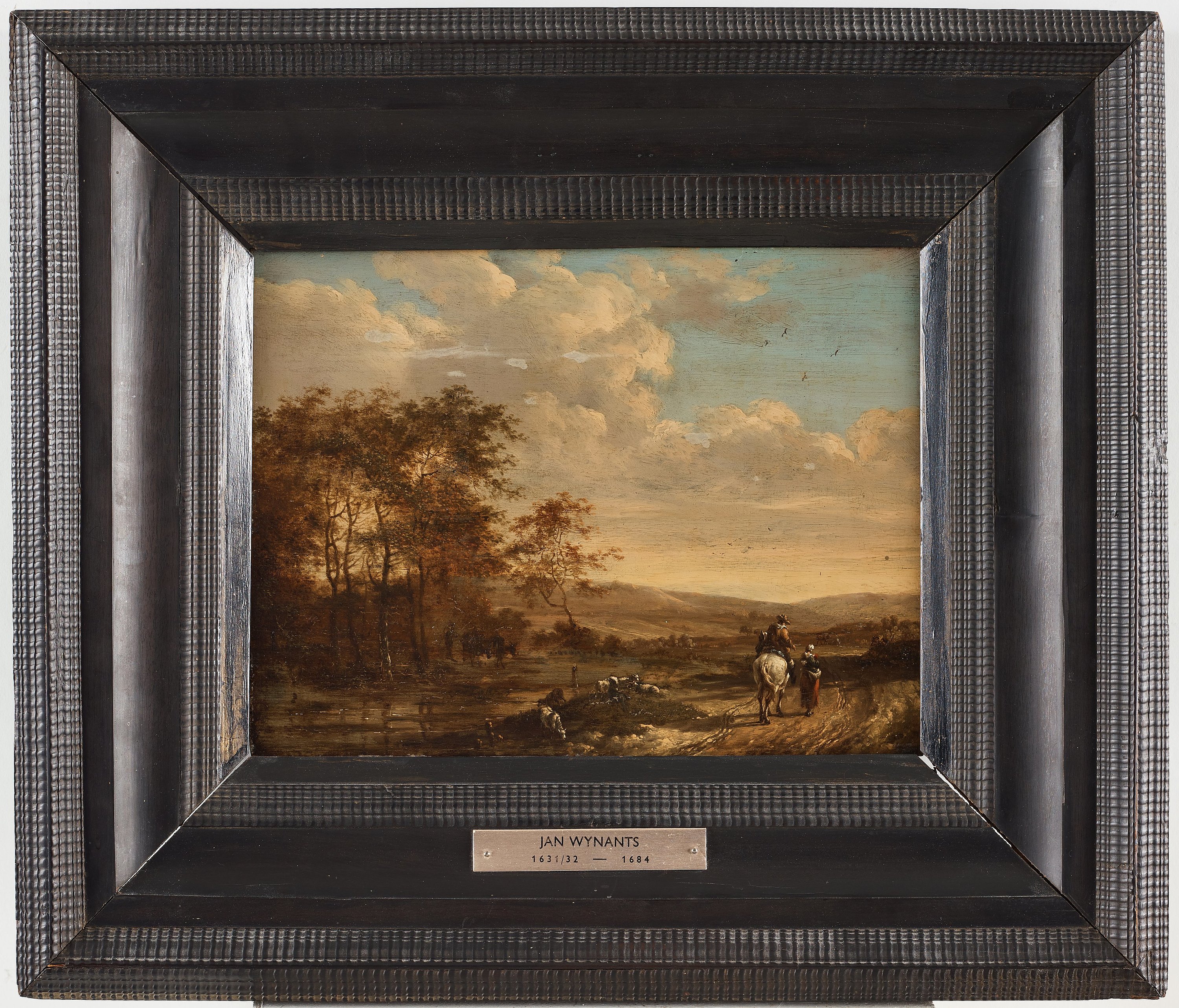 Jan Wynants (Wijnants) Attributed to, Landscape with figures. - Bukowskis