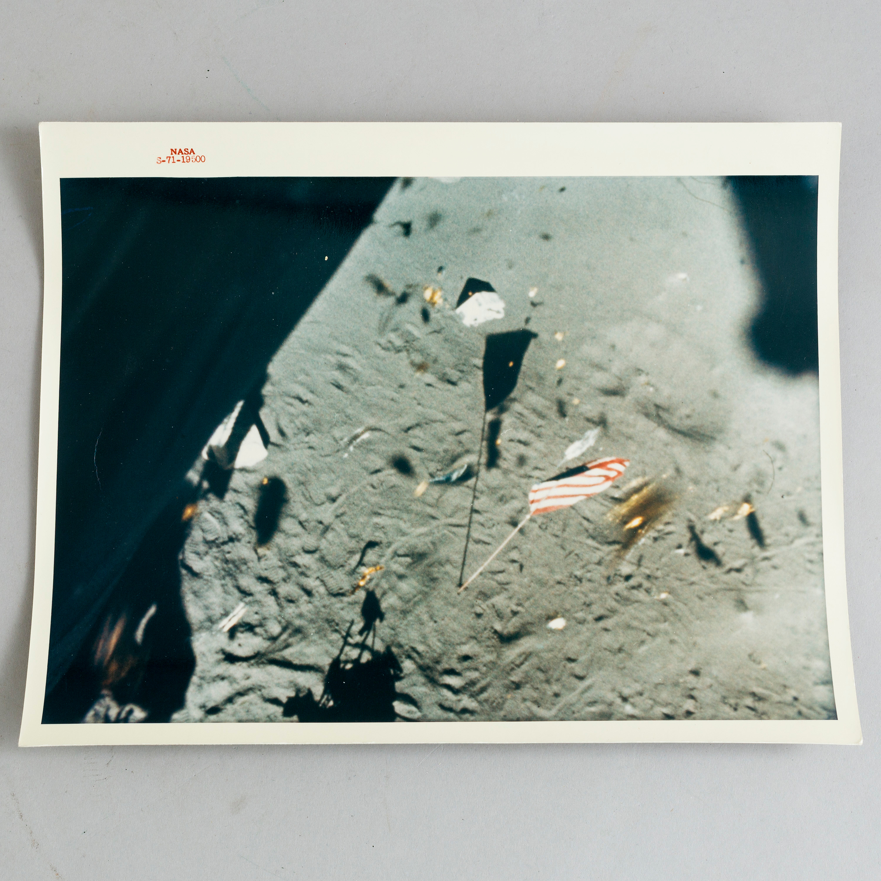 A collection of 8 photographs by NASA Apollo 14, 1971, stamped. - Bukowskis