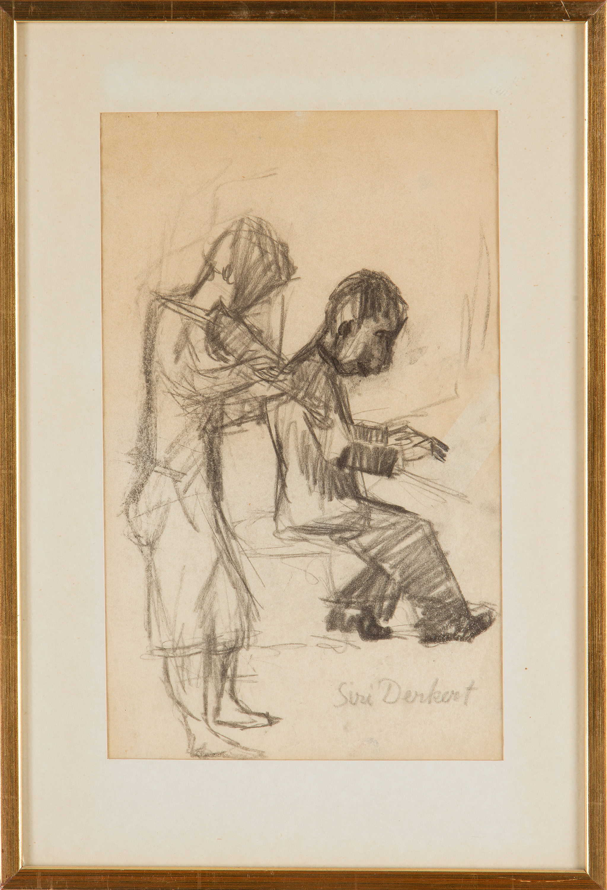 SIRI DERKERT, Blyerts, signerad. - Bukowskis