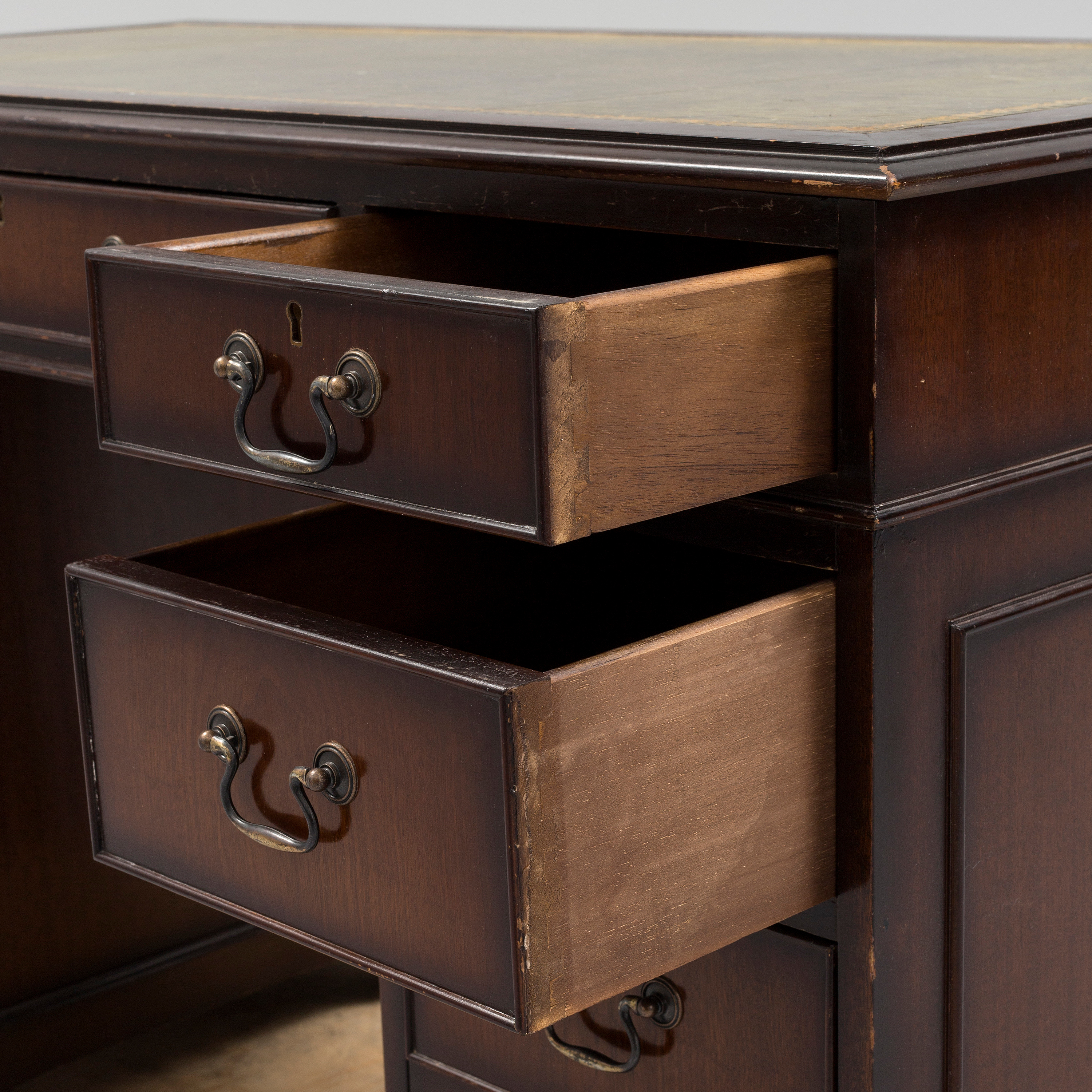 an english style writing desk from the second half of the 20th century ...
