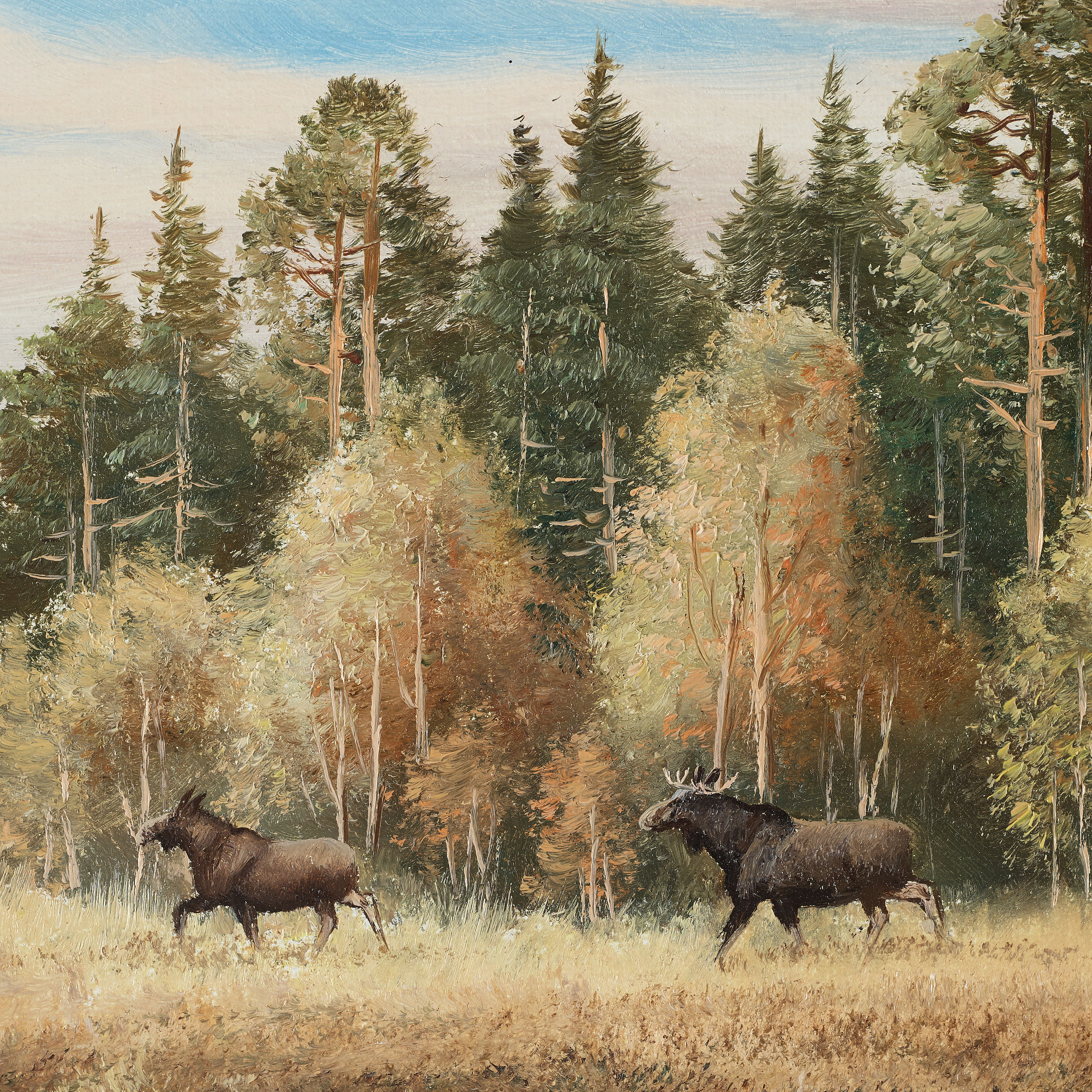 ARVID ANDERSSON, olja på duk. Signerad. - Bukowskis