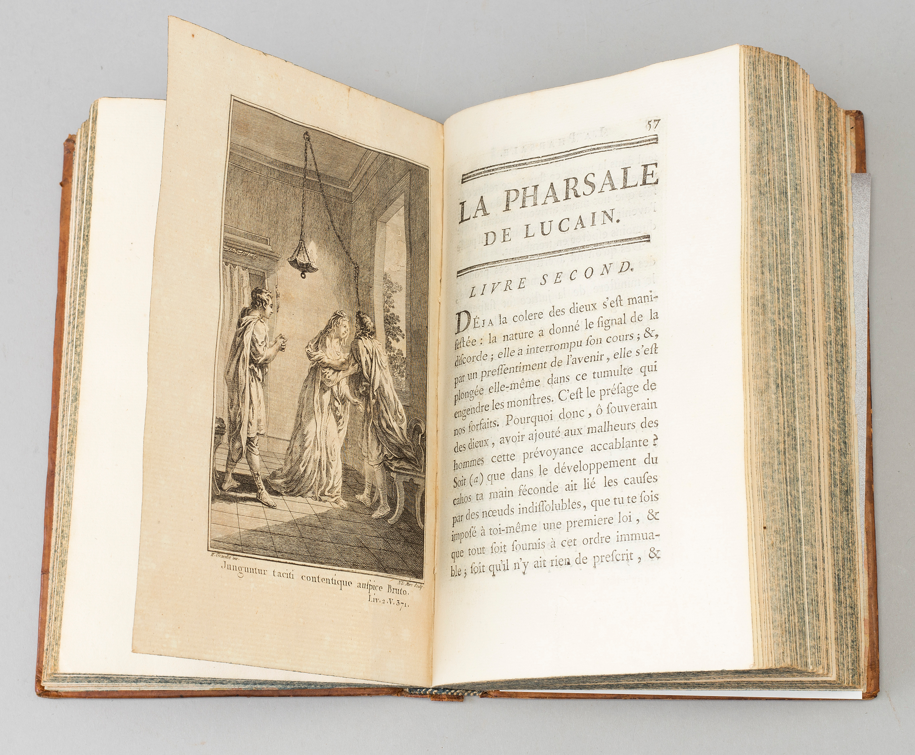 BOK, Lucanus: La Pharsale de Lucain, traduite par H. Marmontel. - Bukowskis