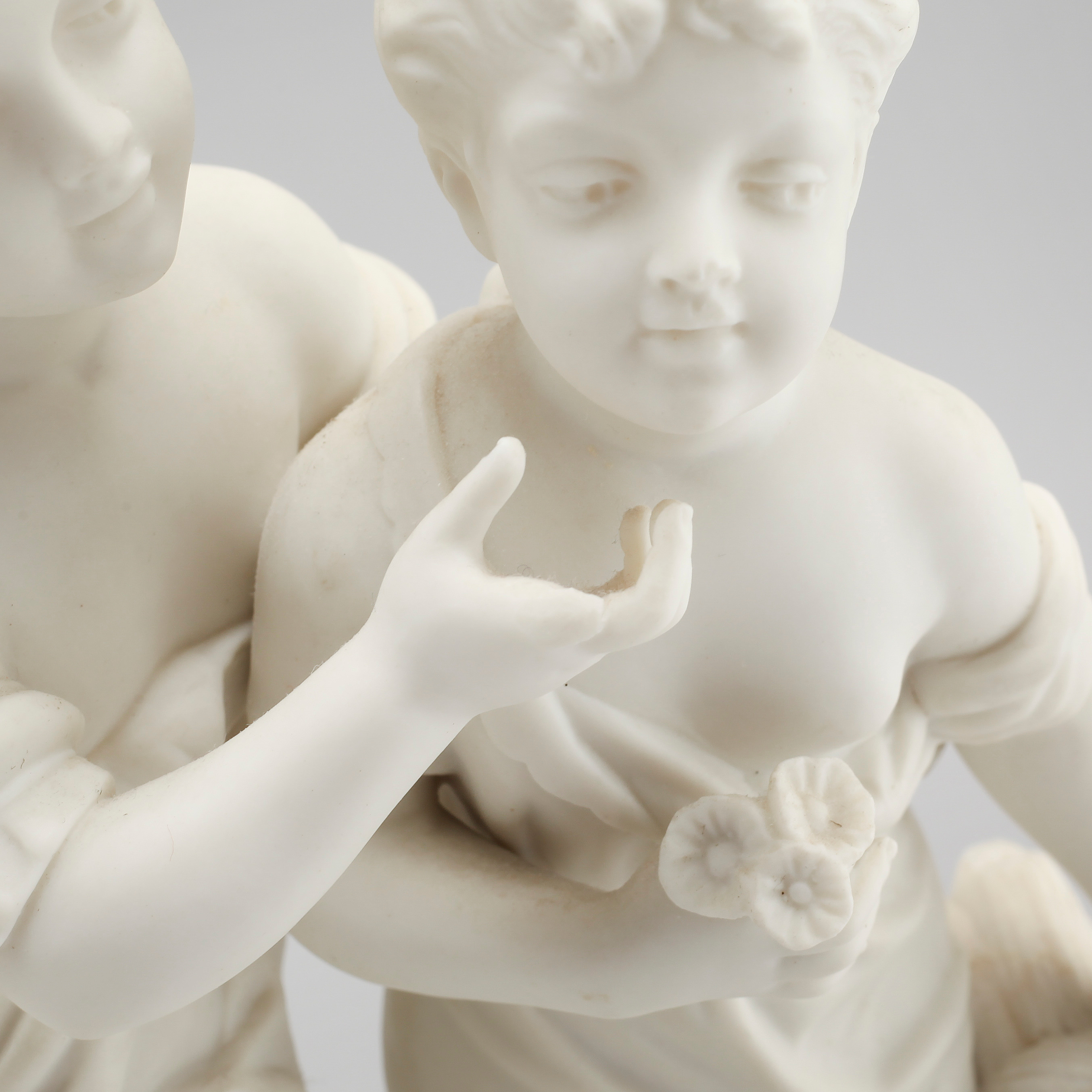 Two parian ware figurines byGustafsberg, dated 1903 and 1923. - Bukowskis