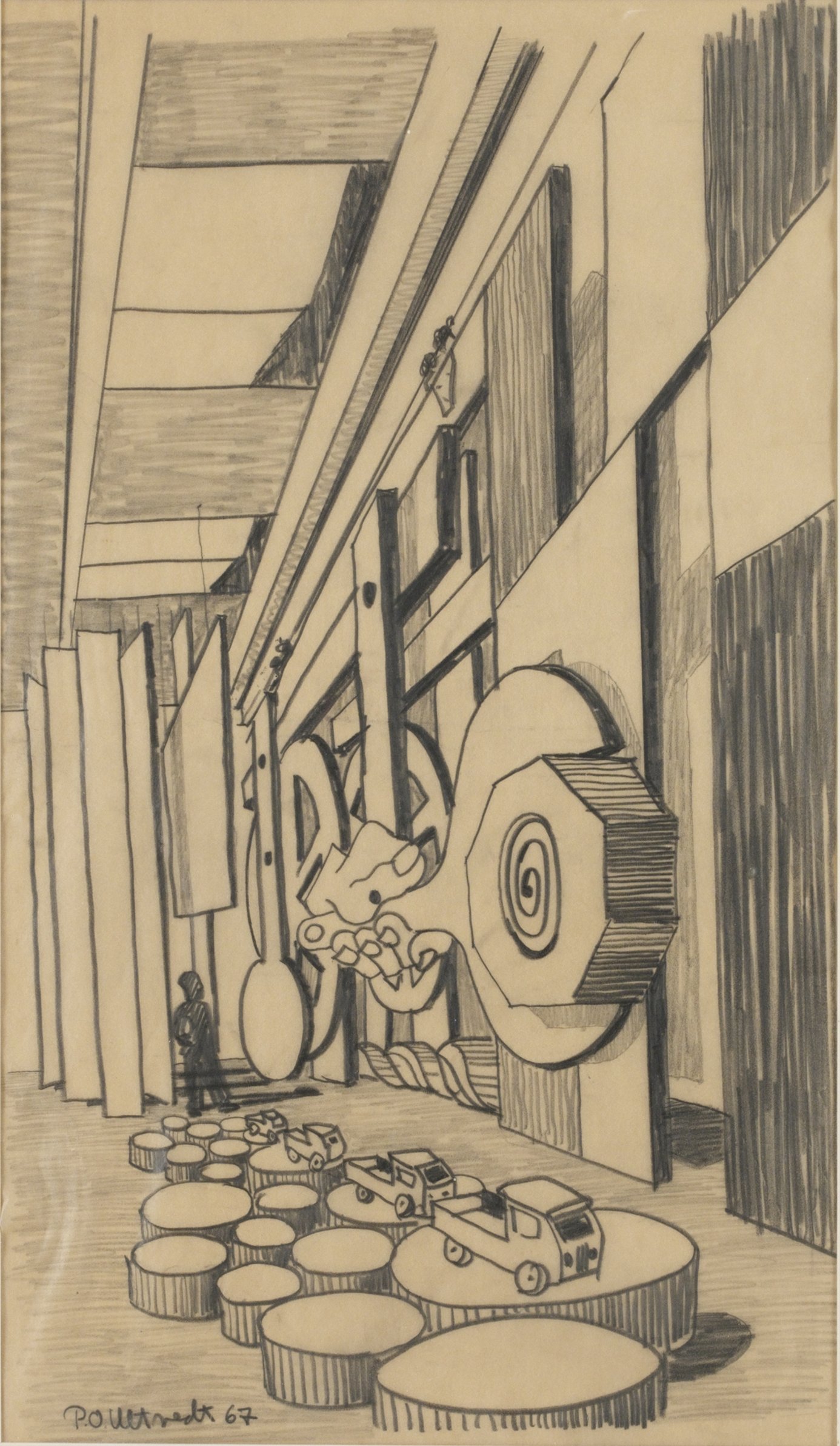 Per Olof Ultvedt, Utan titel. - Bukowskis