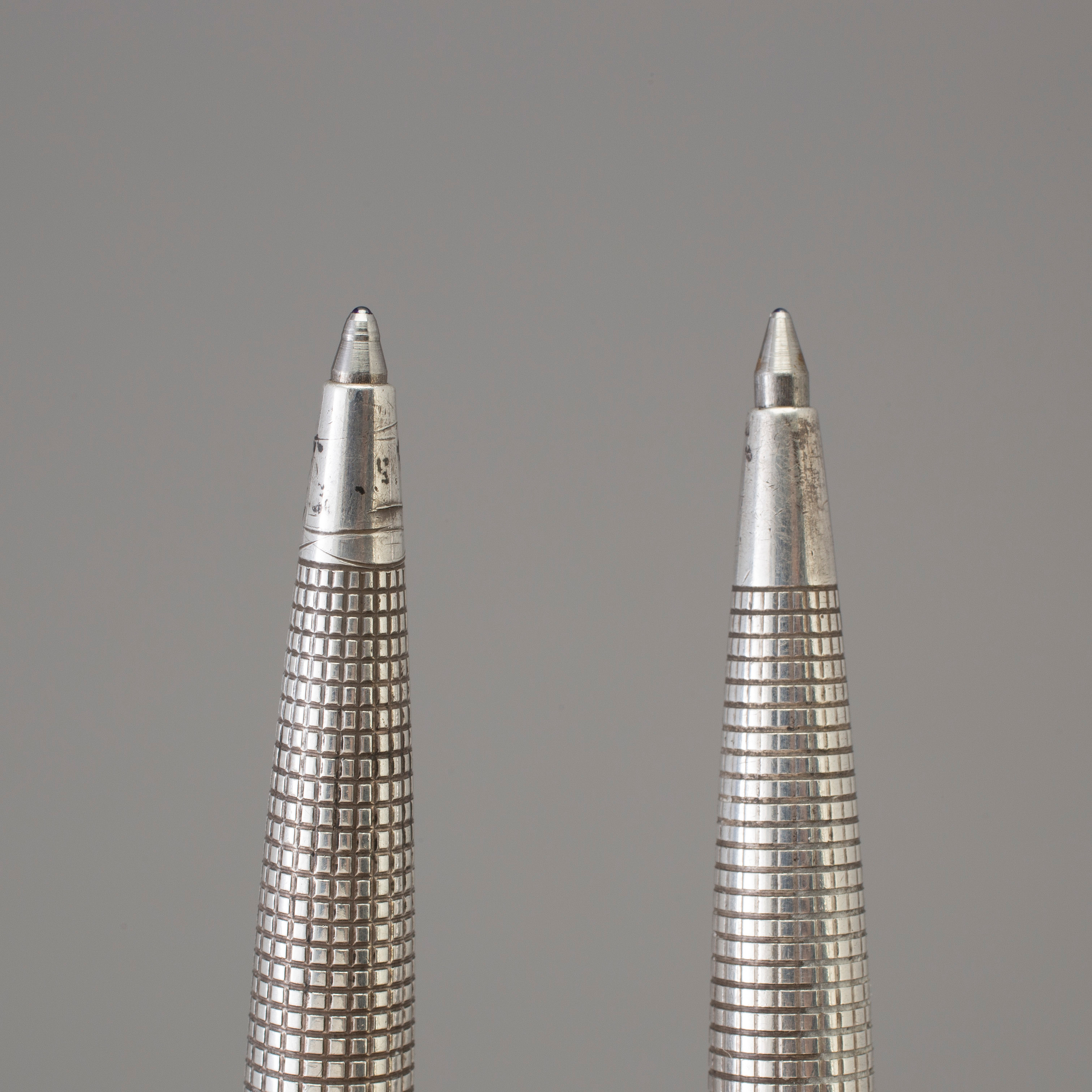 KULSPETSPENNOR 2 st, sterlingsilver, Parker 1970-tal. - Bukowskis