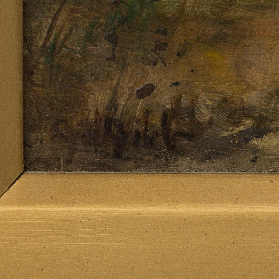 GEORGE GIBBS, GIBBS, ascribed to, oil on panel signed. - Bukowskis