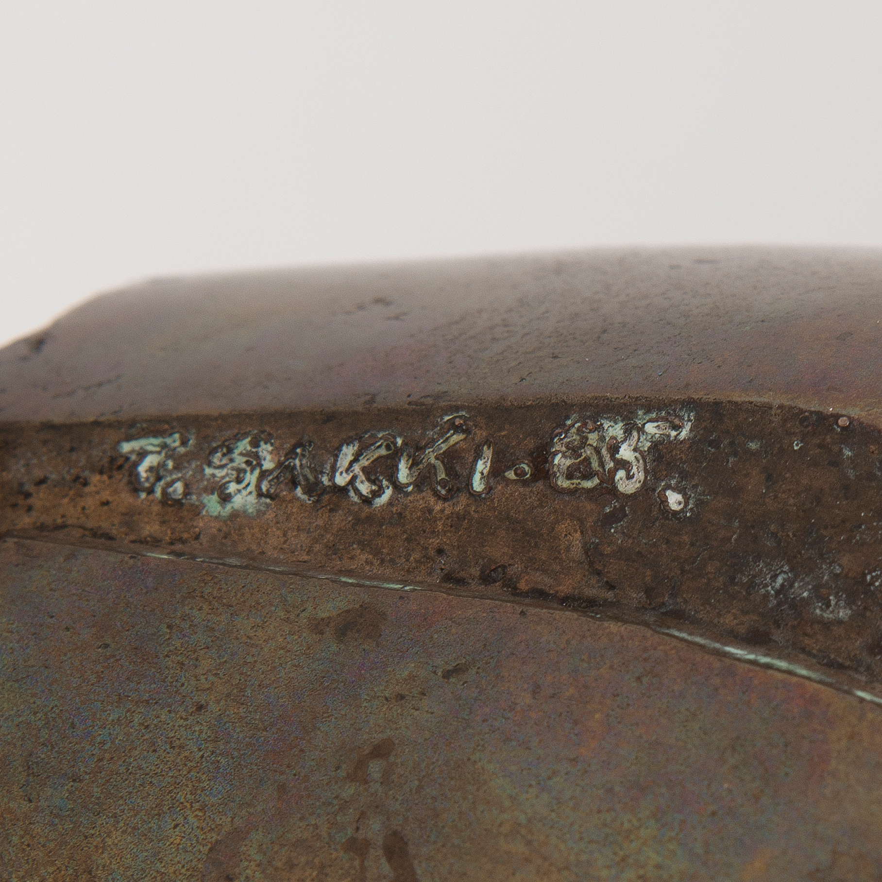 TERHO SAKKI, skulptur, brons, signerad och daterad -85. - Bukowskis