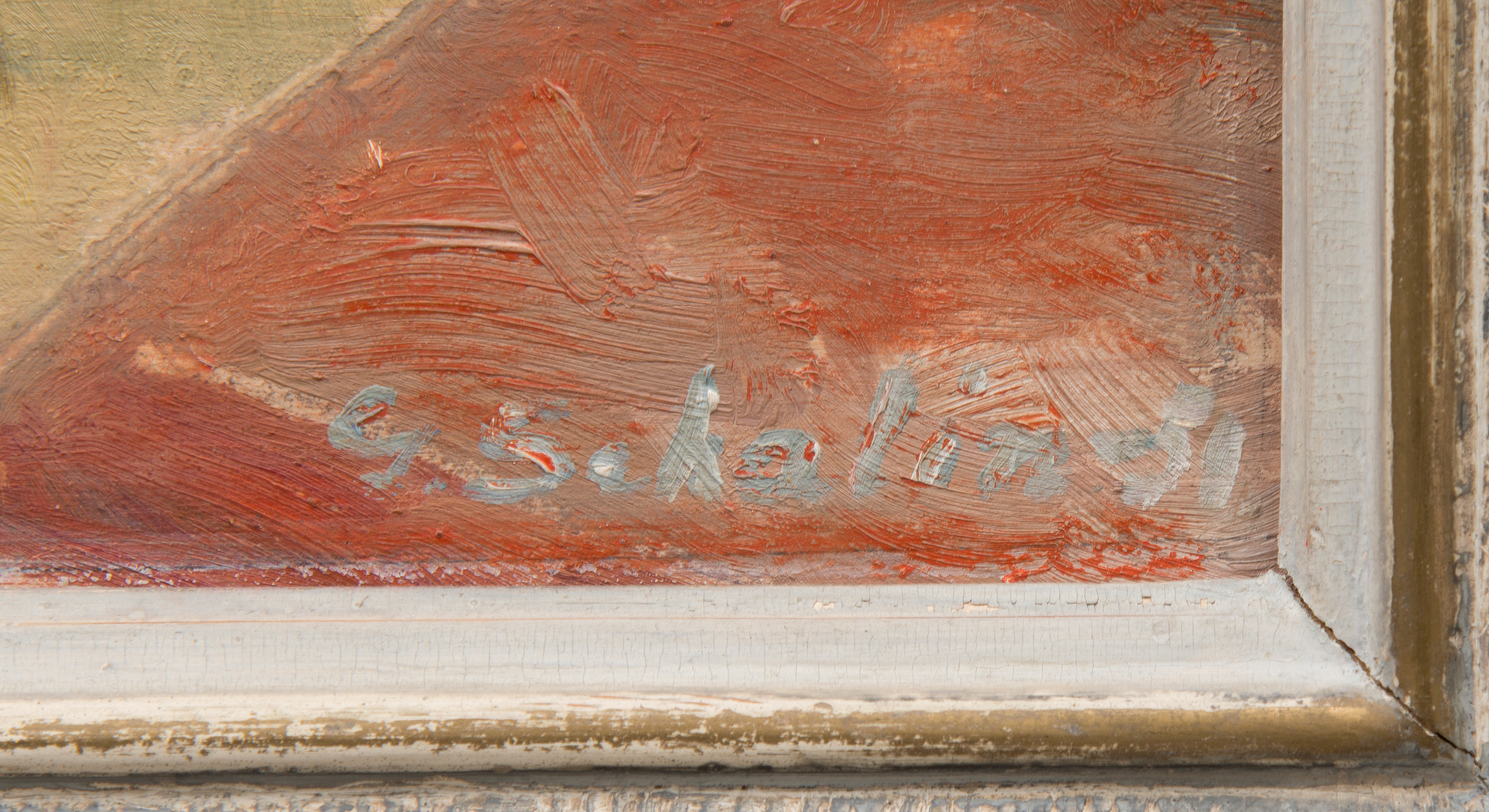 GRETA SCHALIN, olja på faner, signerad och daterad -51. - Bukowskis