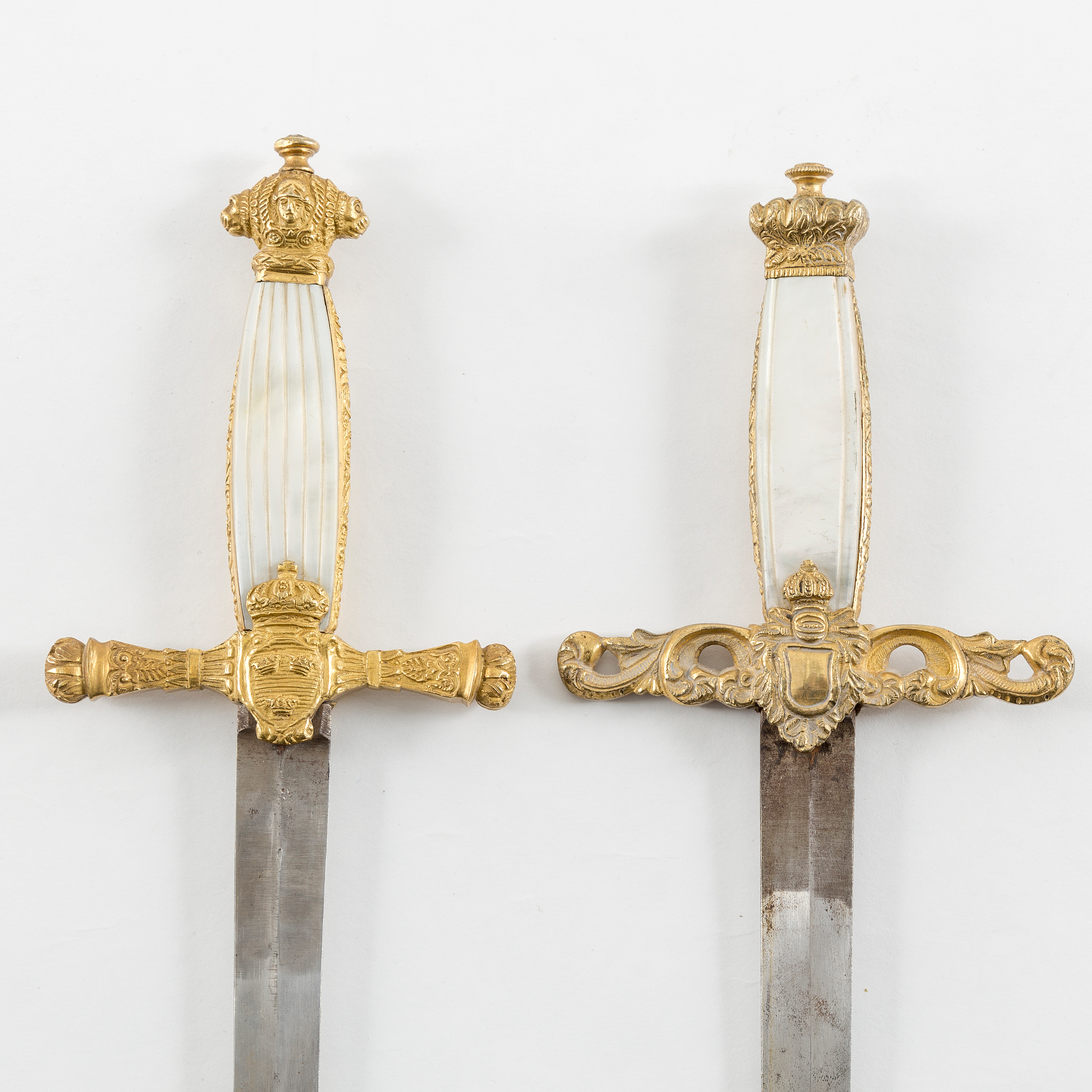 Two Swedish small swords from around year 1900. - Bukowskis