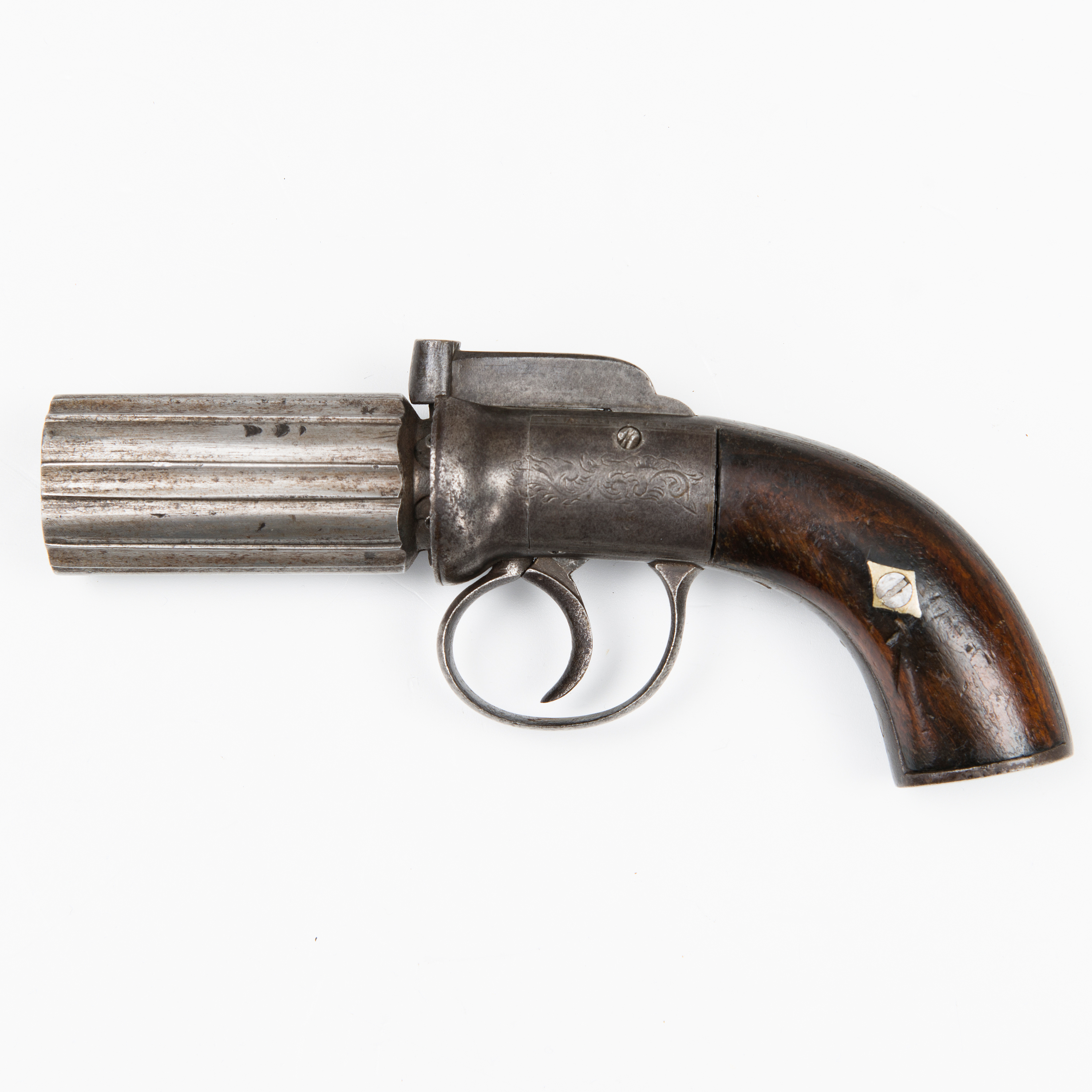 A Six-Shot Percussion Pepperbox Revolver, first half of 19th Century ...