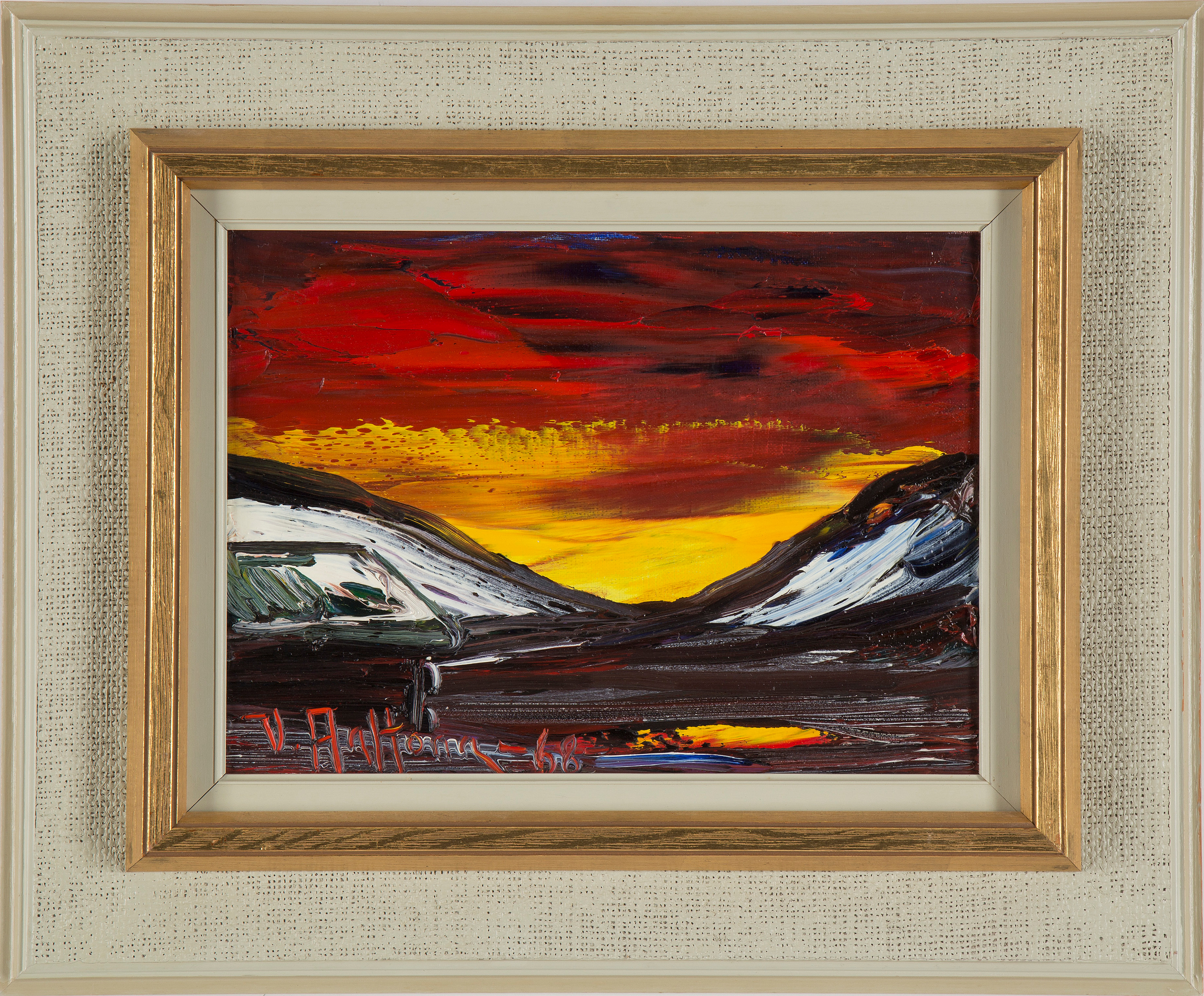 VEIKKO AALTONA, Olja på duk, signerad och daterad. - Bukowskis