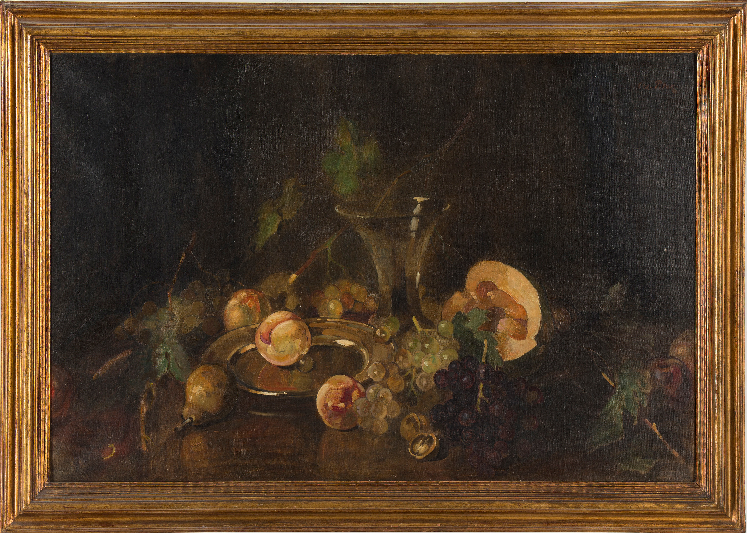 AXEL PETER, oil on canvas, signed. - Bukowskis