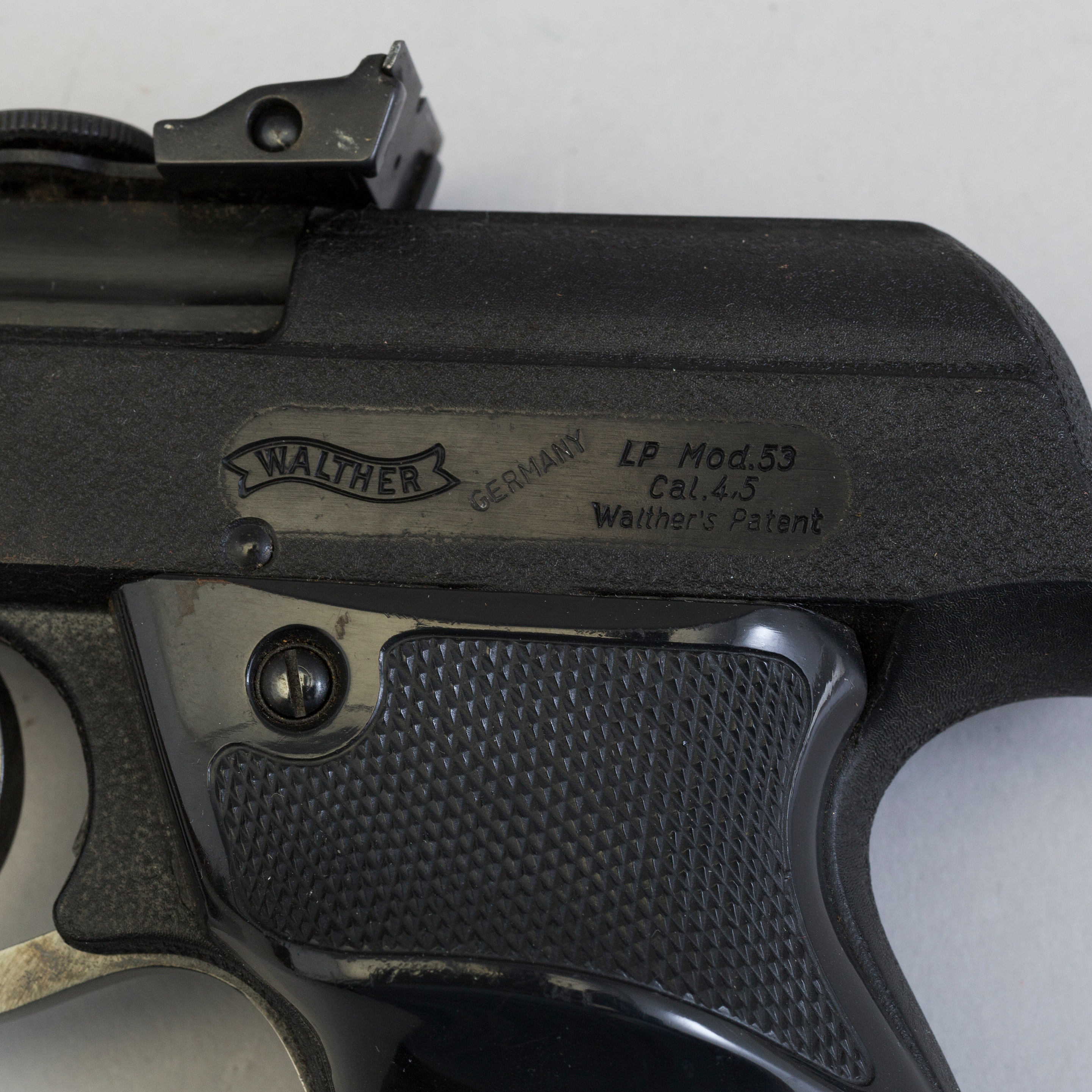 LUFTPISTOL, Walther LP kal. 4,5 mod.53. Tyskland. I produktion 1953 ...