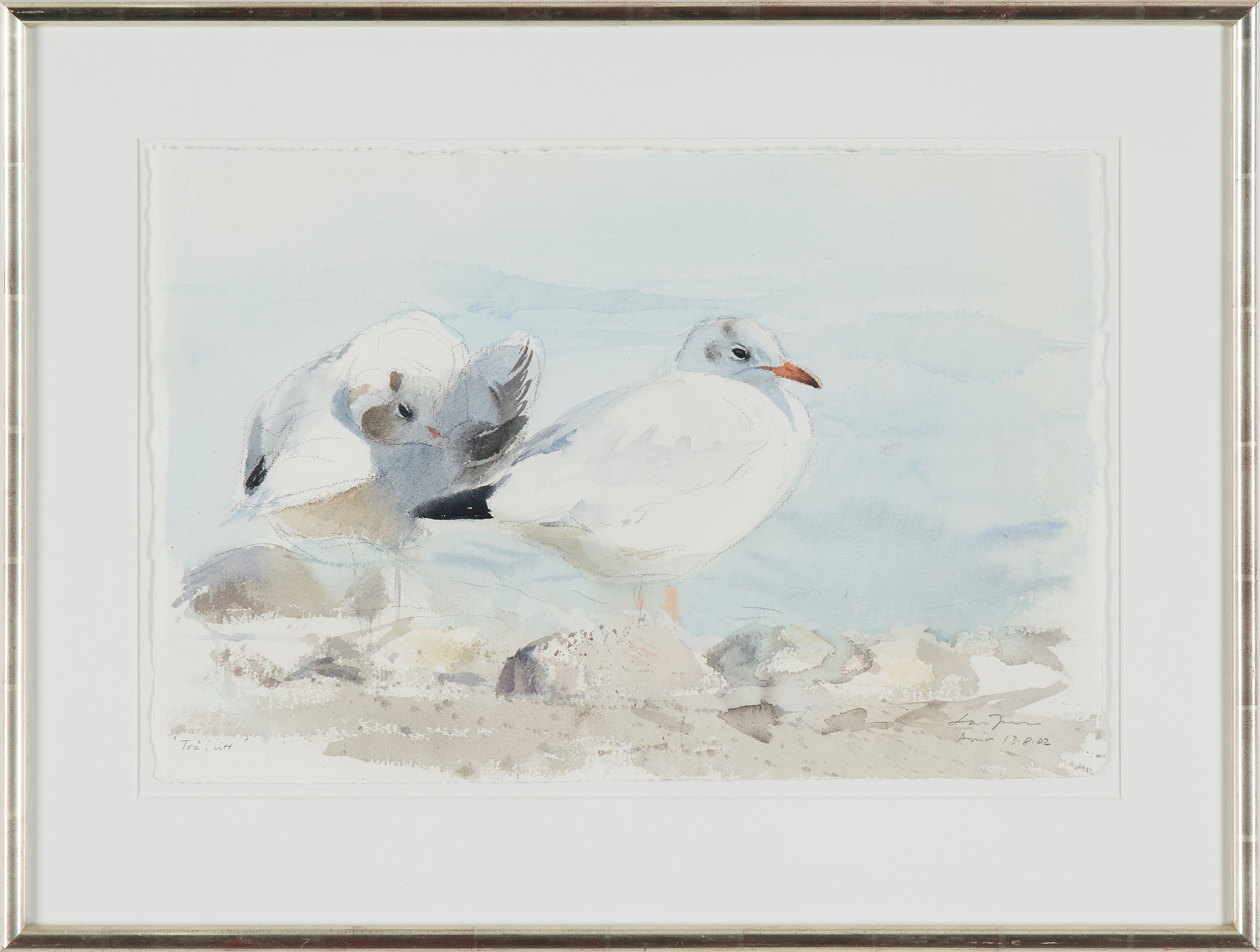 A watercolor by LARS JONSSON, - Bukowskis