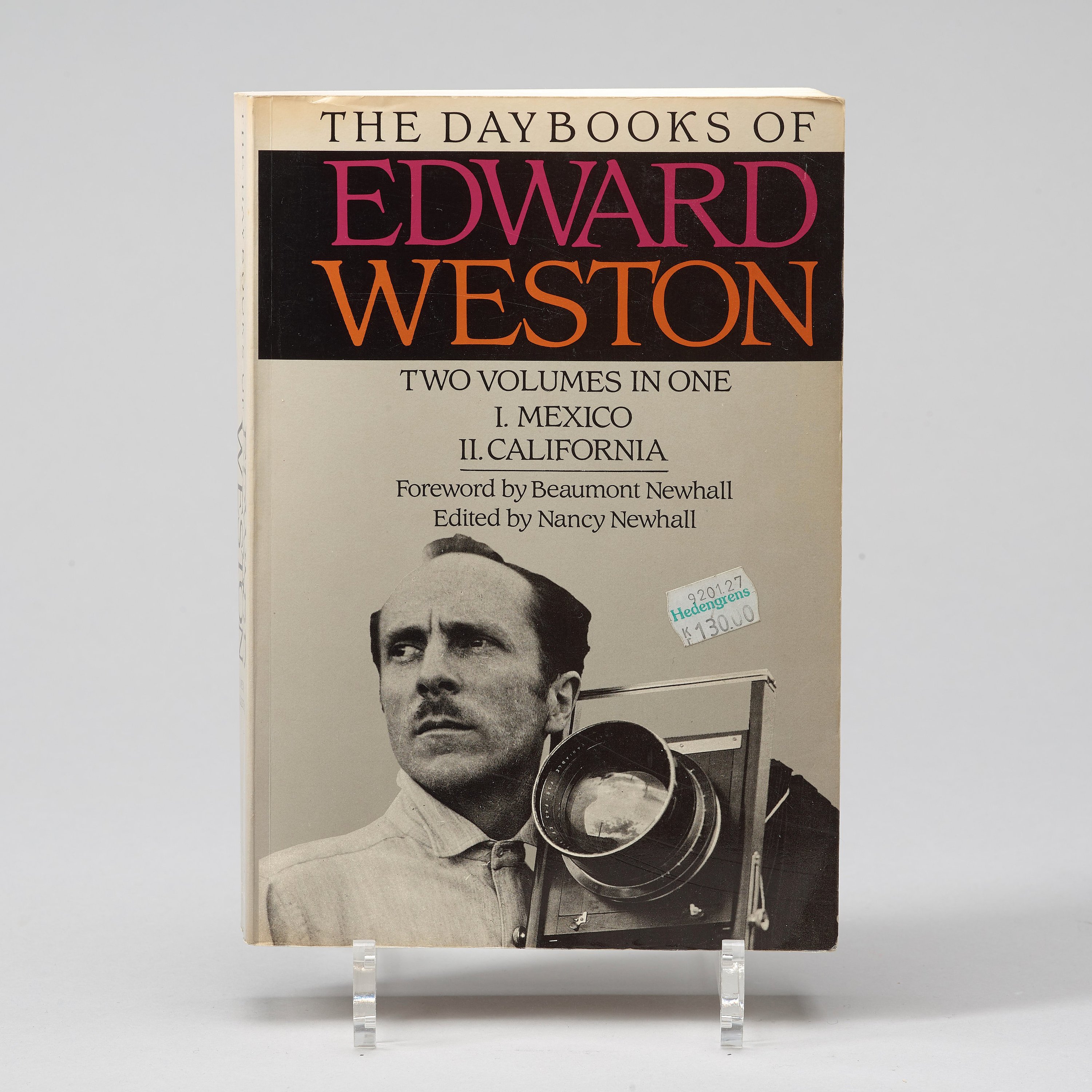 Photo books, 4, Edward Weston. - Bukowskis