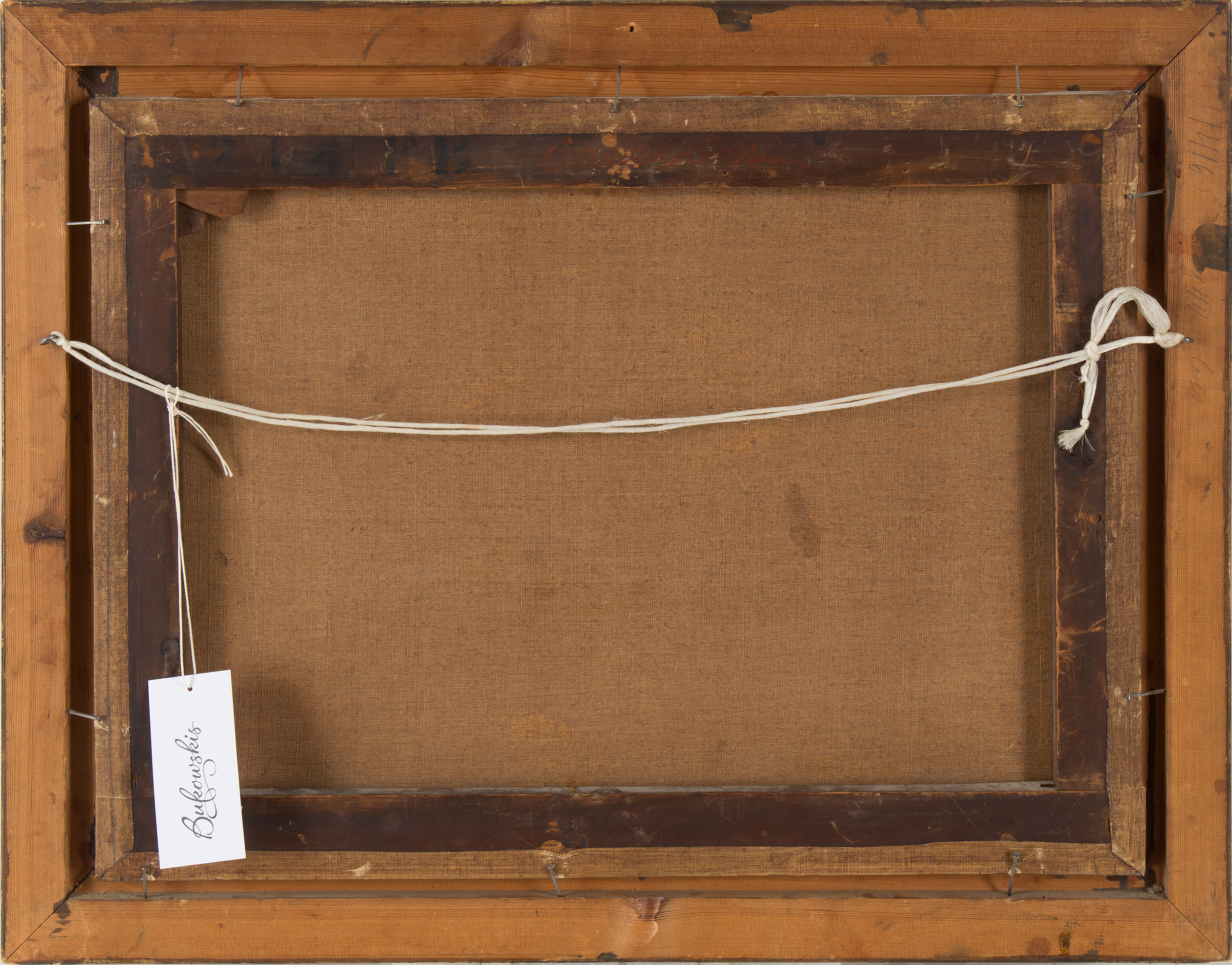 THOMAS CRESWICK, attributed to. Oil on canvas, signed and dated 1850 ...