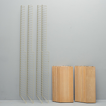 BOKHYLLA, string-modell, 1900-talets andra hälft. - Bukowskis