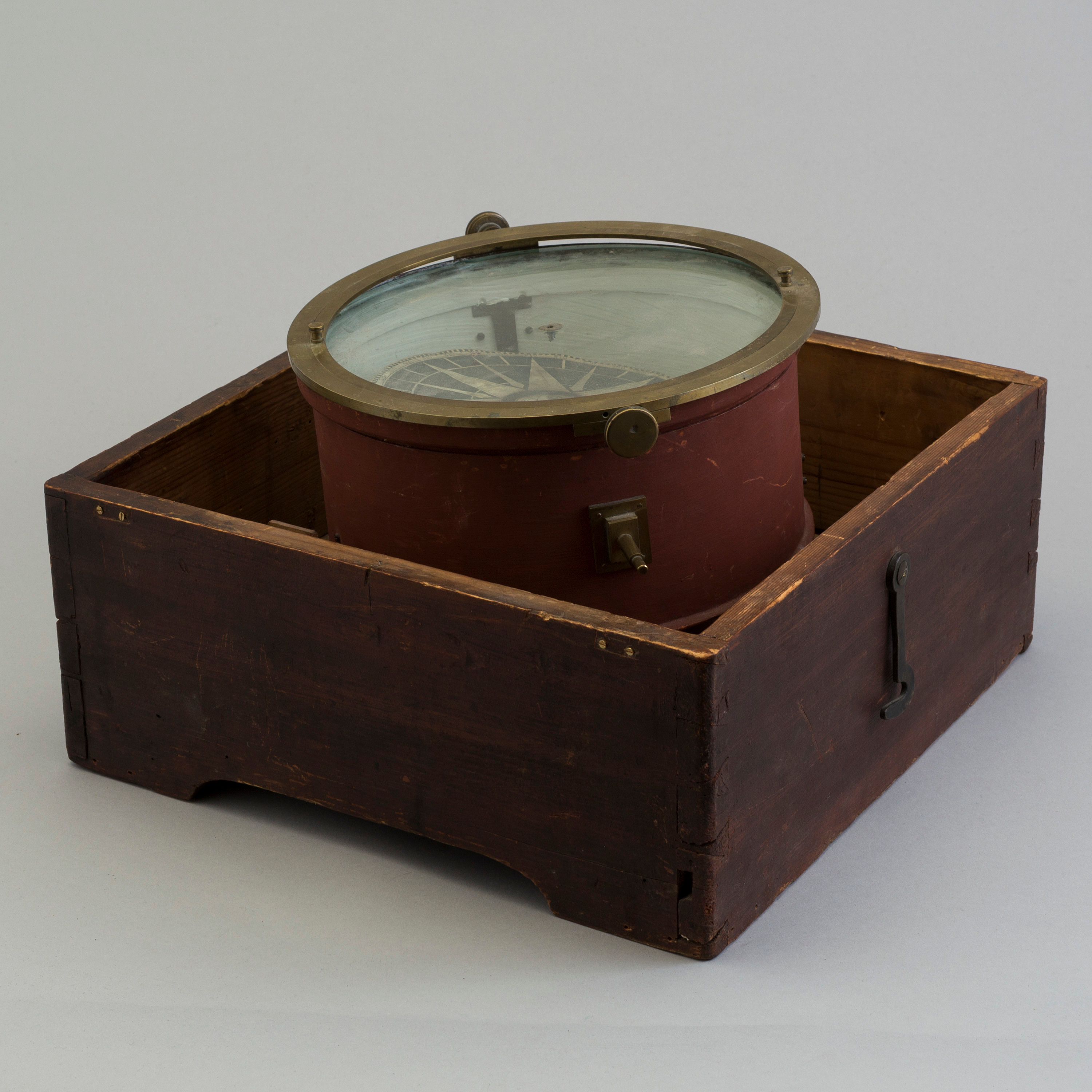 A second half of the 19th century ship compass Haverman Carlscrona ...