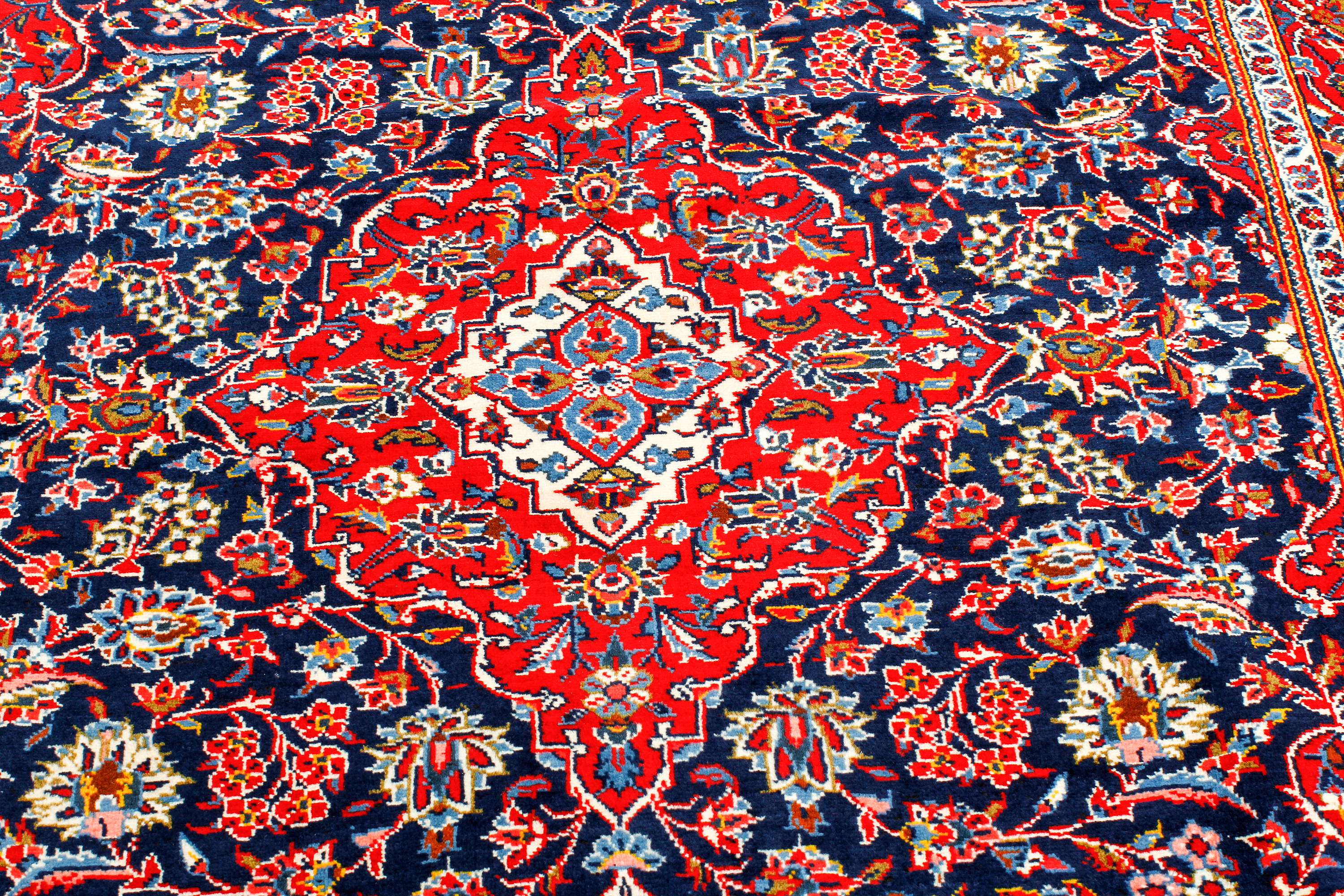 A Keshan rug, 215 x 145 cm. - Bukowskis