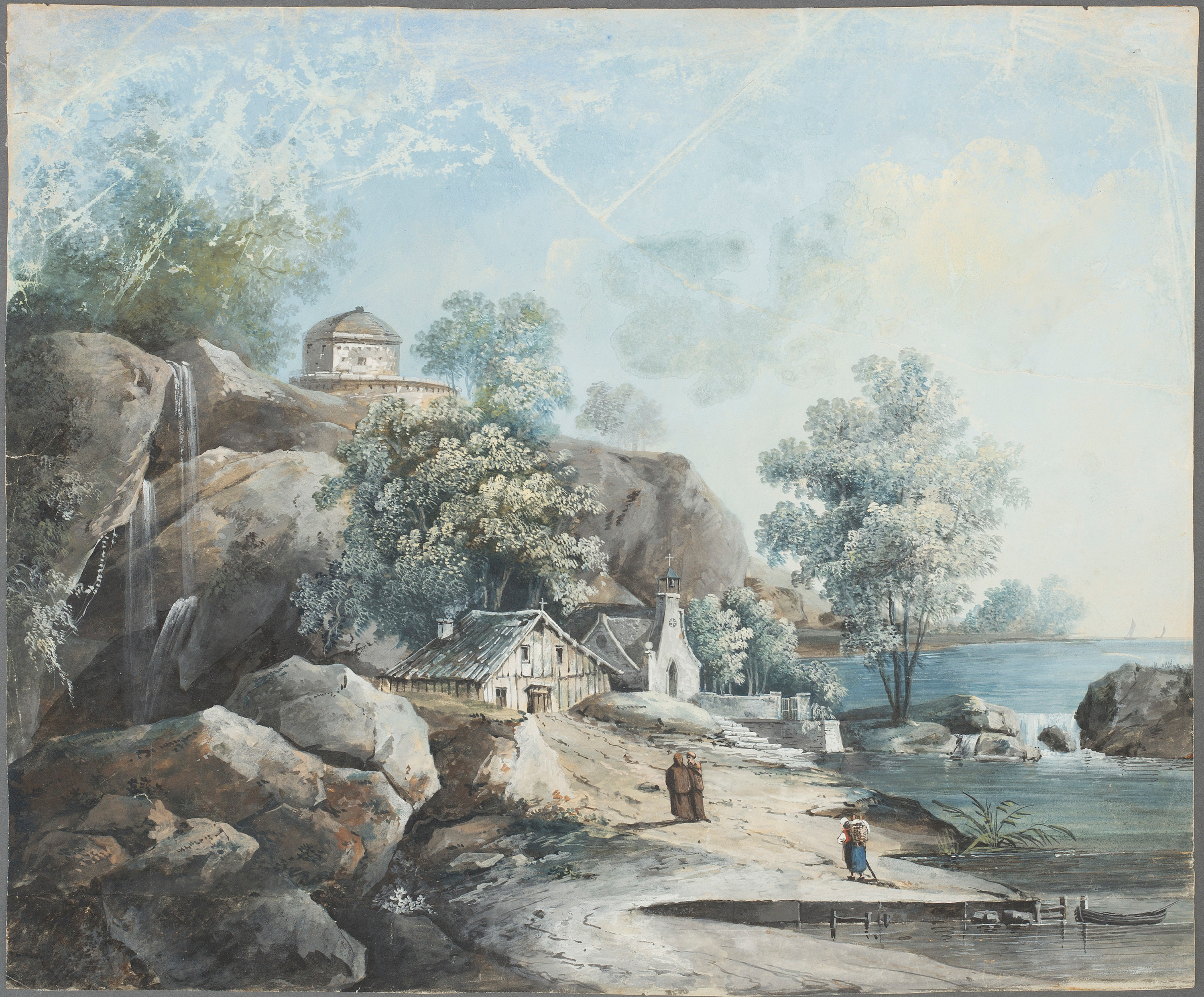 LOUIS BELANGER, akvarell på papper. - Bukowskis