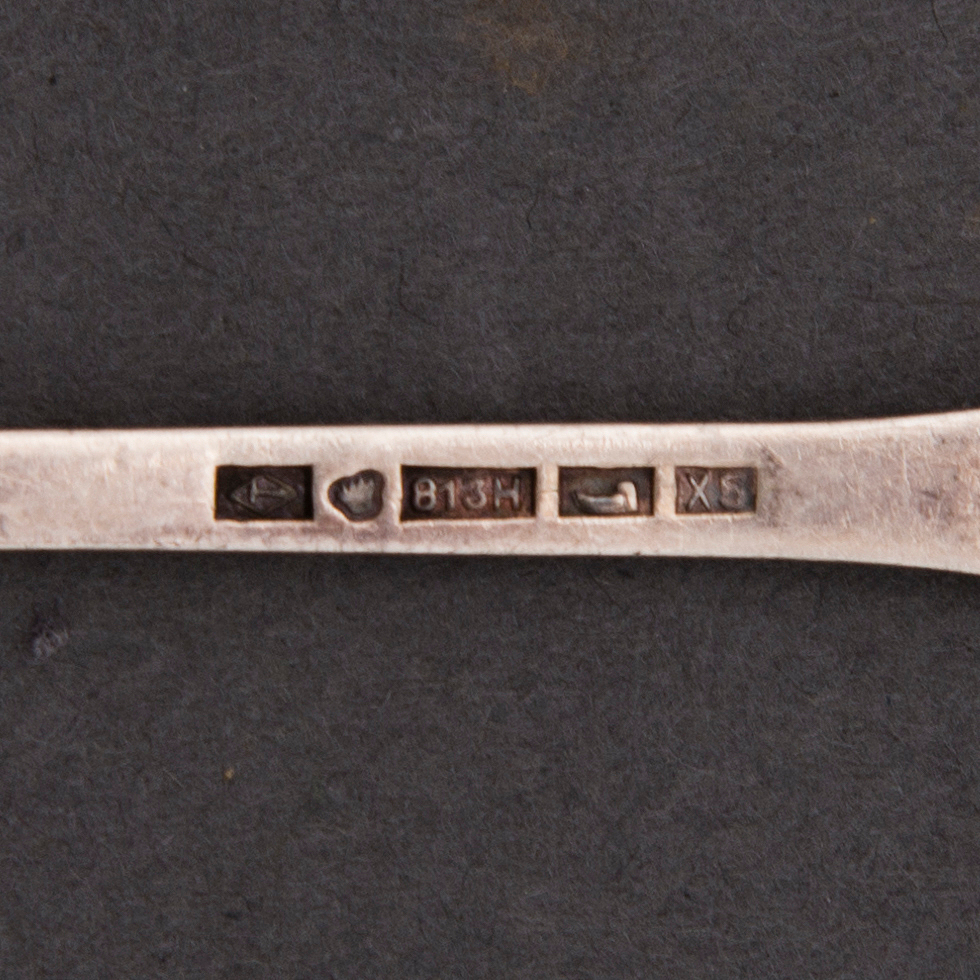 A 57-piece set of silver cutlery with shell decoration, Finnish ...