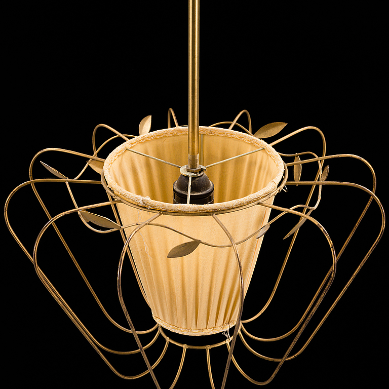 A 1940s ceiling light. - Bukowskis