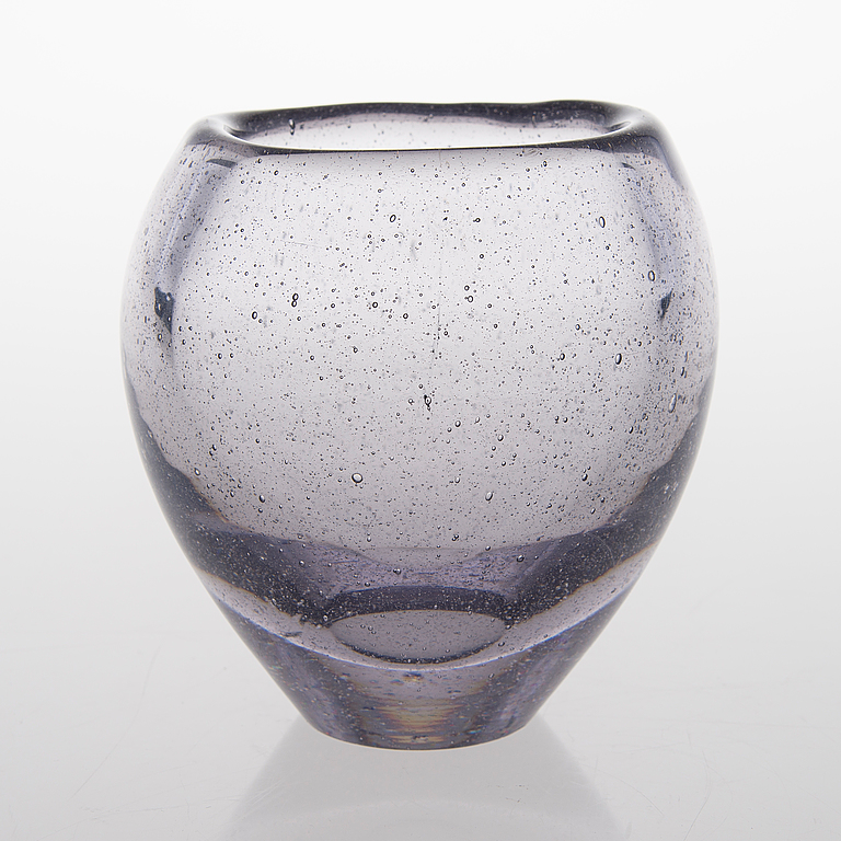 A glass bowl, 3258 TW. Unsigned. Model from 1948. - Bukowskis