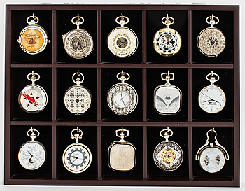 POCKET WATCHES, 15 pcs, "The Heritage Collection". - Bukowskis