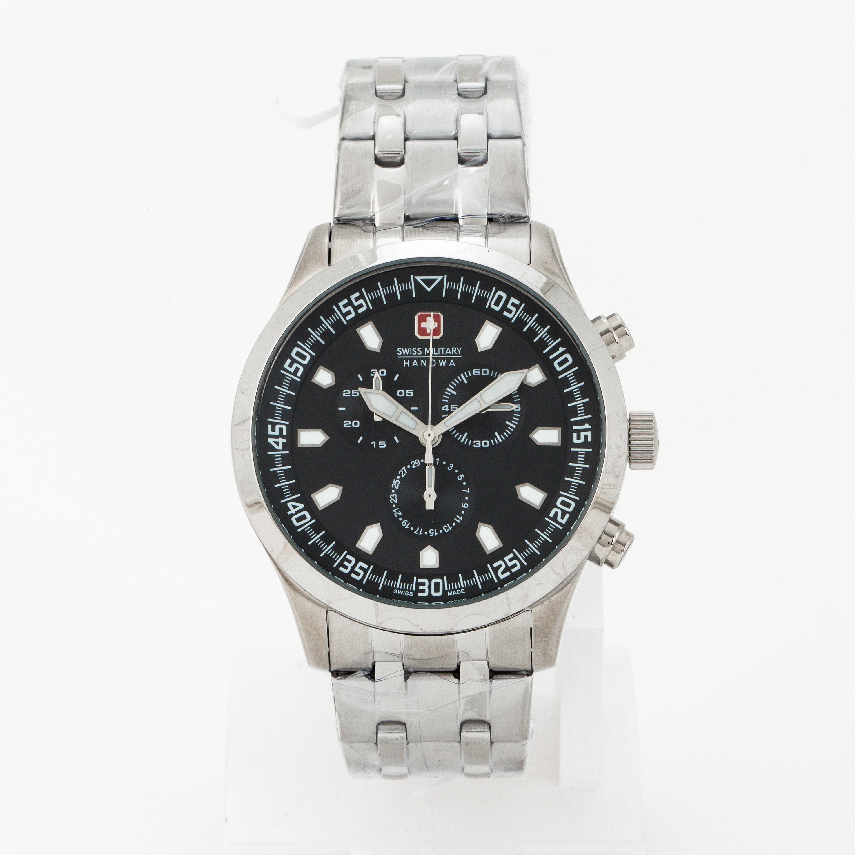 SWISS MILITARY, Hanowa, chronograph, wristwatch, 43 mm. - Bukowskis