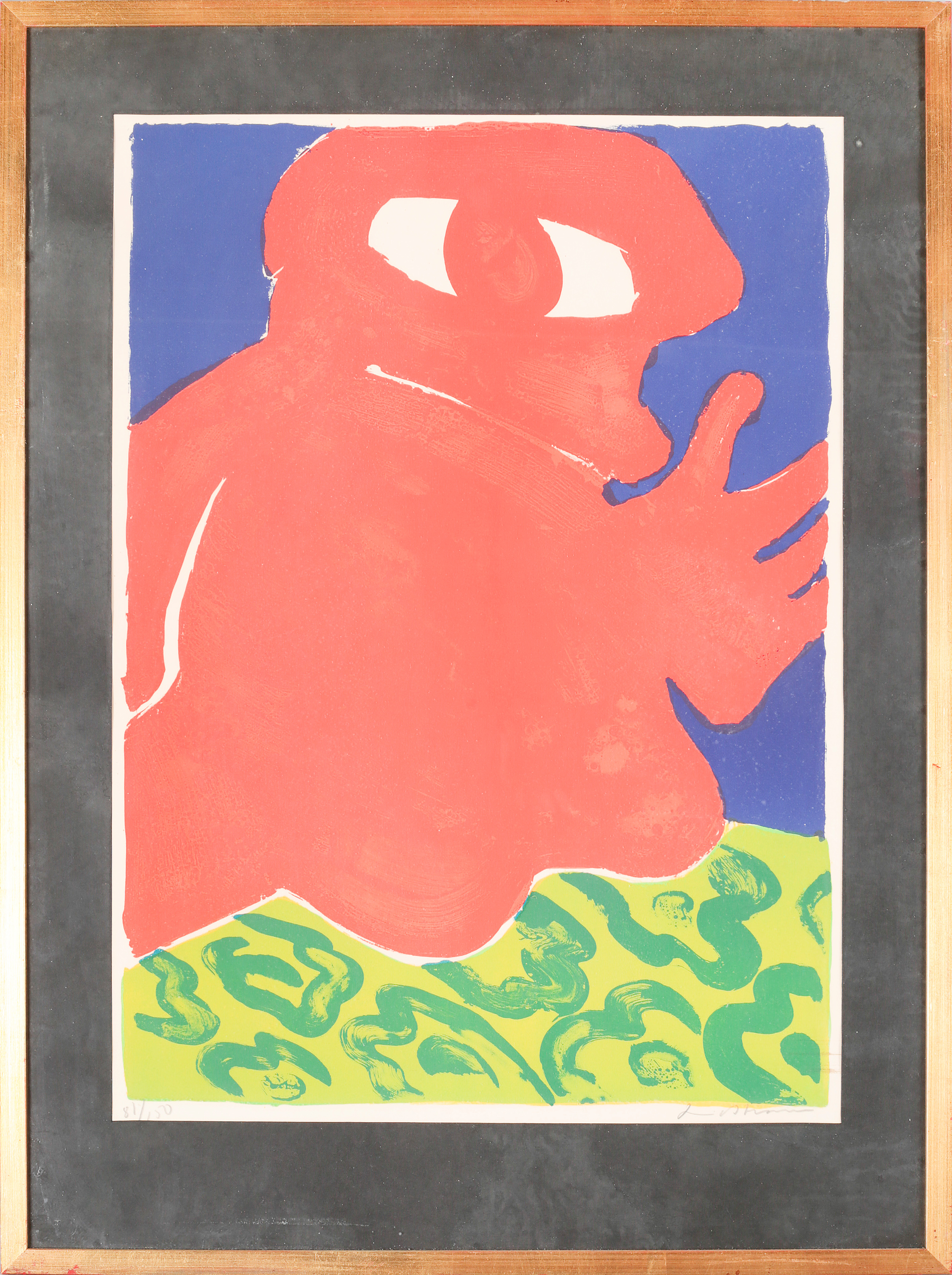 a litograph in color, signed and numbered 81/150. - Bukowskis