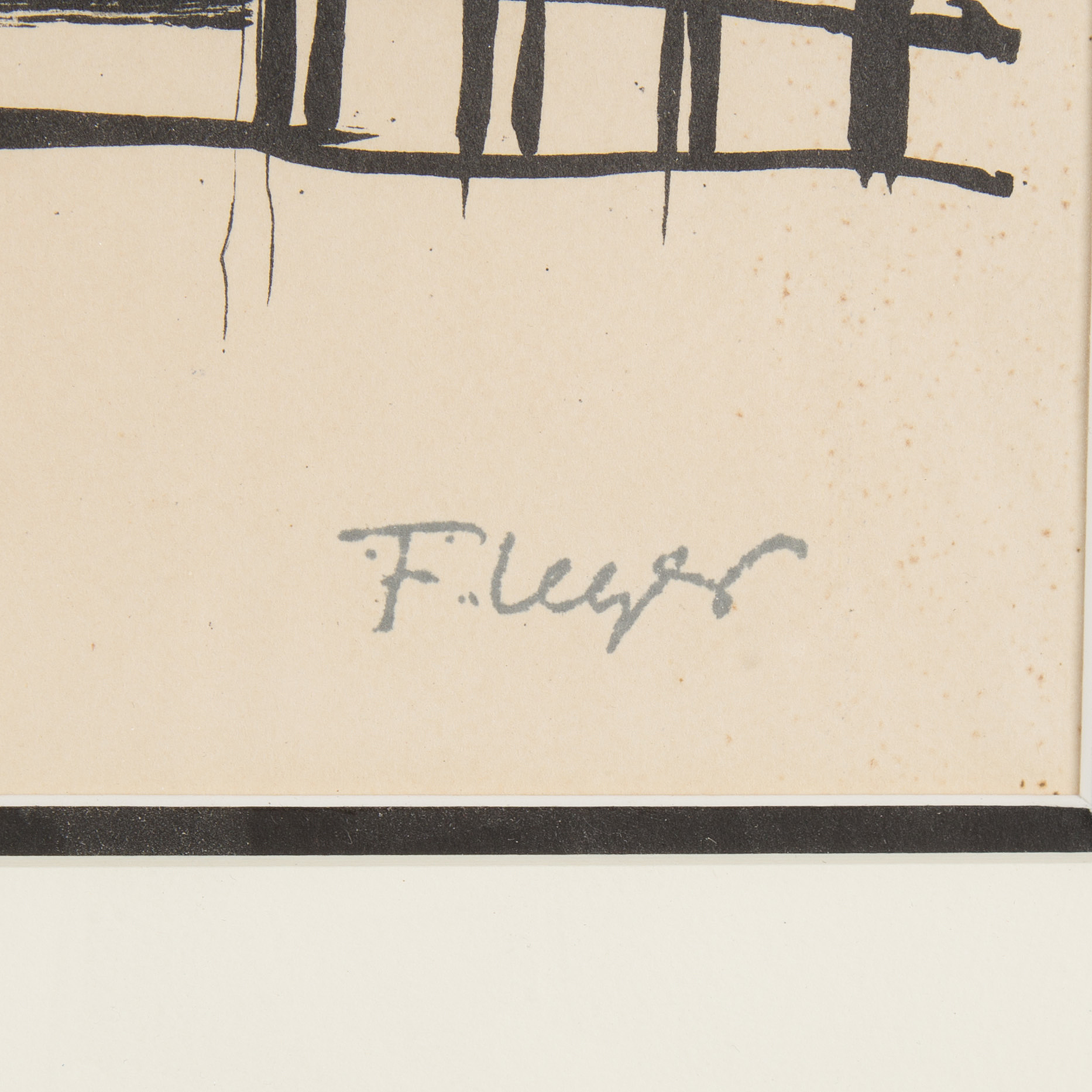 FERNAND LÉGER, efter, färglitografi, signerad i trycket, numrerad 114/ ...