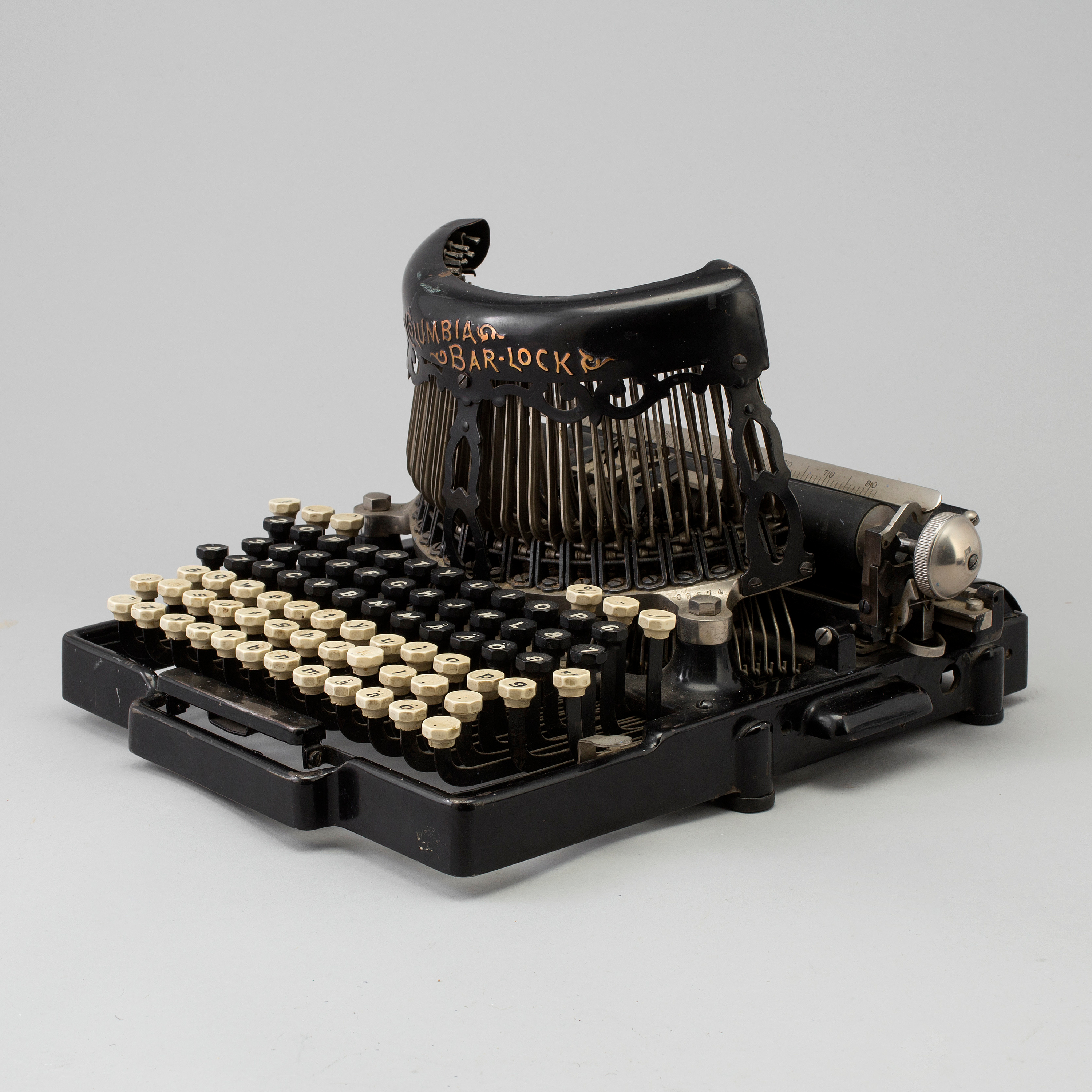 A Columbia Bar Lock typewriter, early 20th century. - Bukowskis