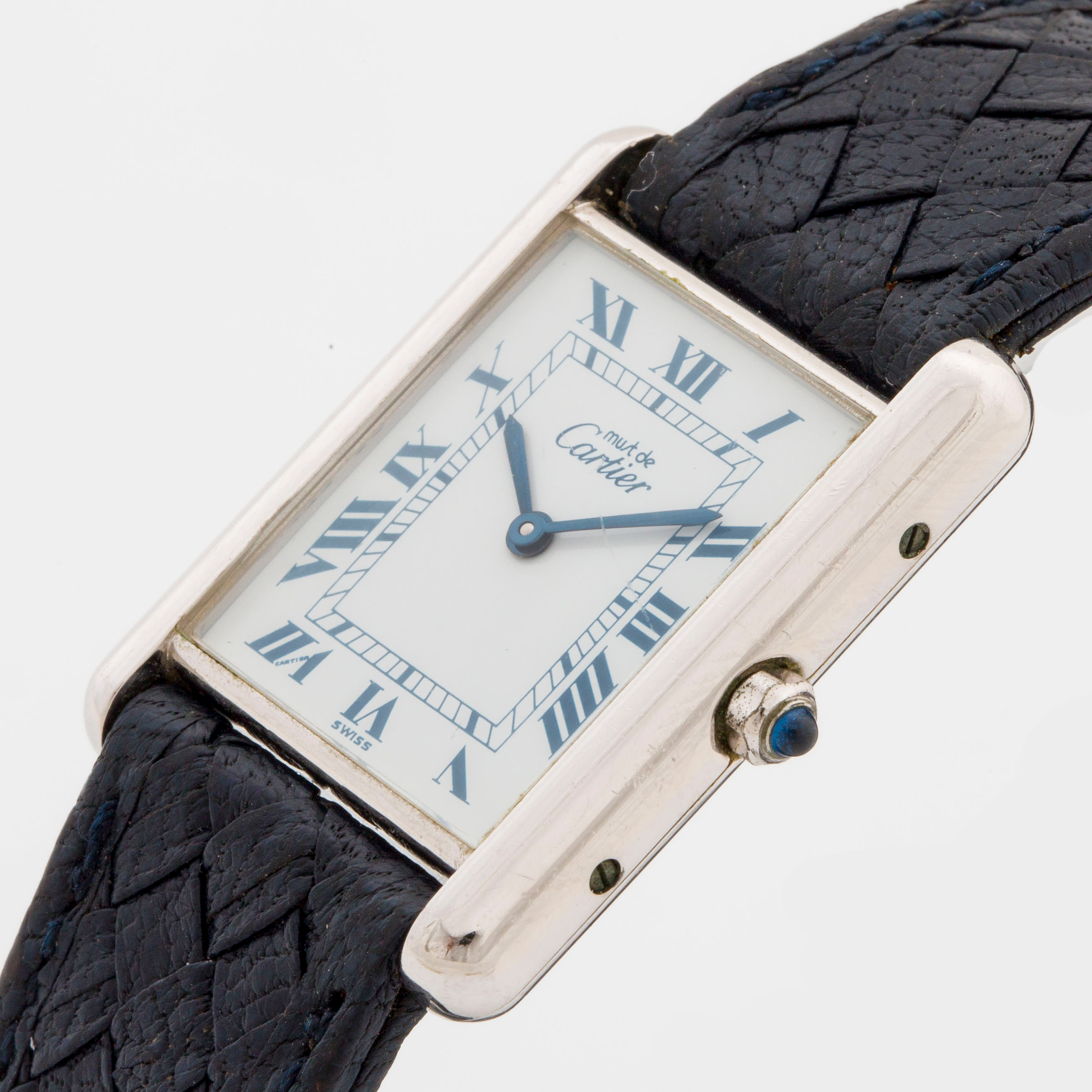 must de CARTIER, Tank Quartz, wristwatch, 23x23 mm, - Bukowskis