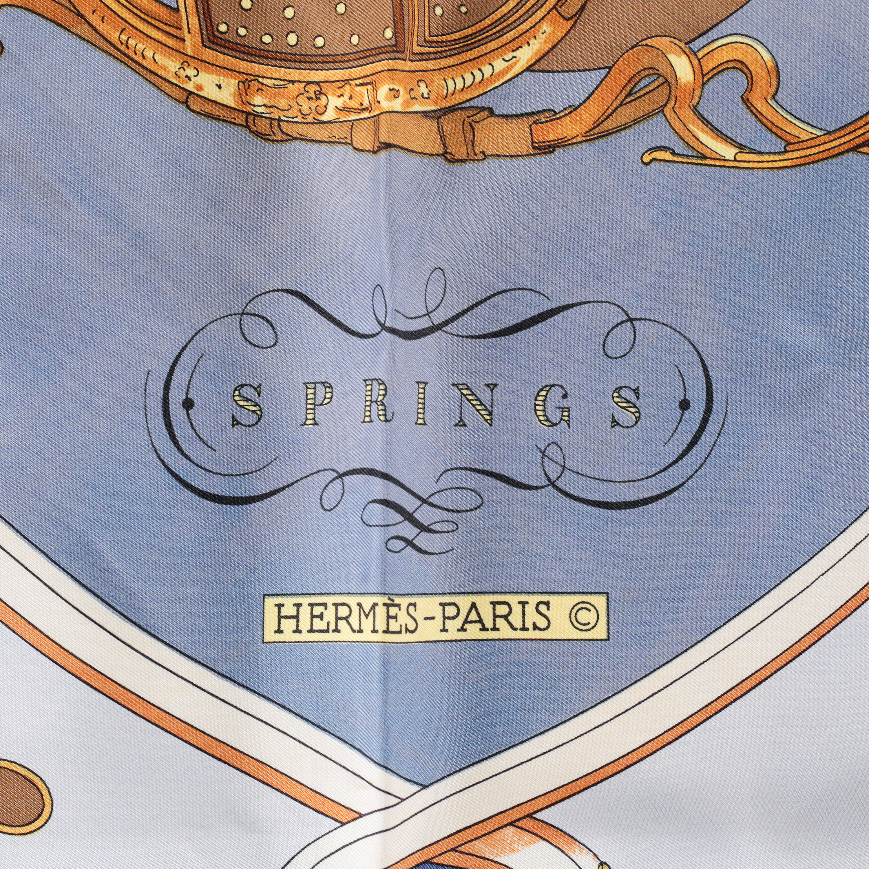 HERMÈS, "Springs", scarf. - Bukowskis