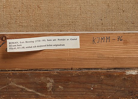 Lars Henning Boman, "Gustaf III" (1746-1792). - Bukowskis