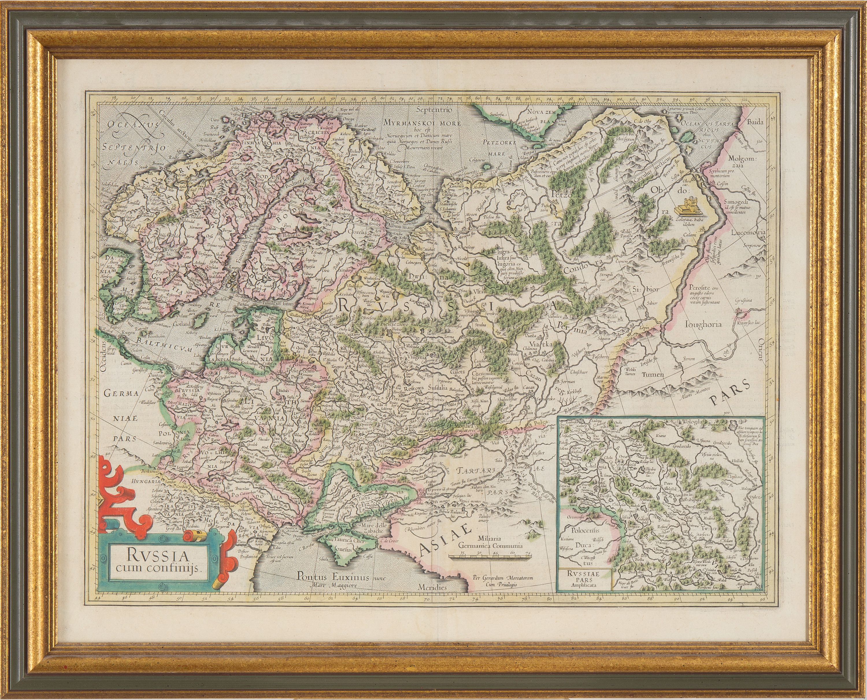 MAP, Engraving, 18Th Century. - Bukowskis